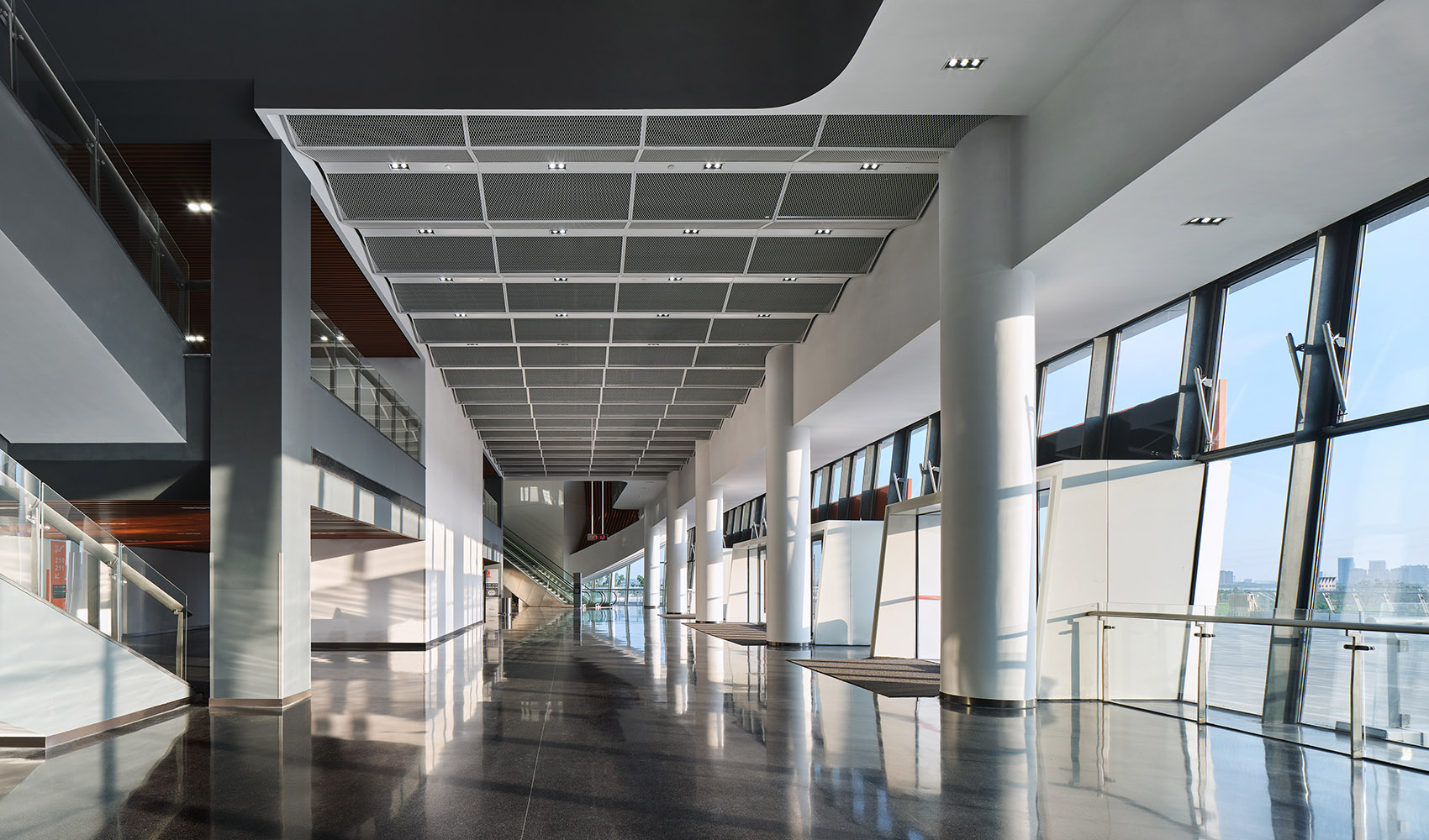 Interior Design of Ningbo Olympic Sports Center, China by CCDI Beijing ...