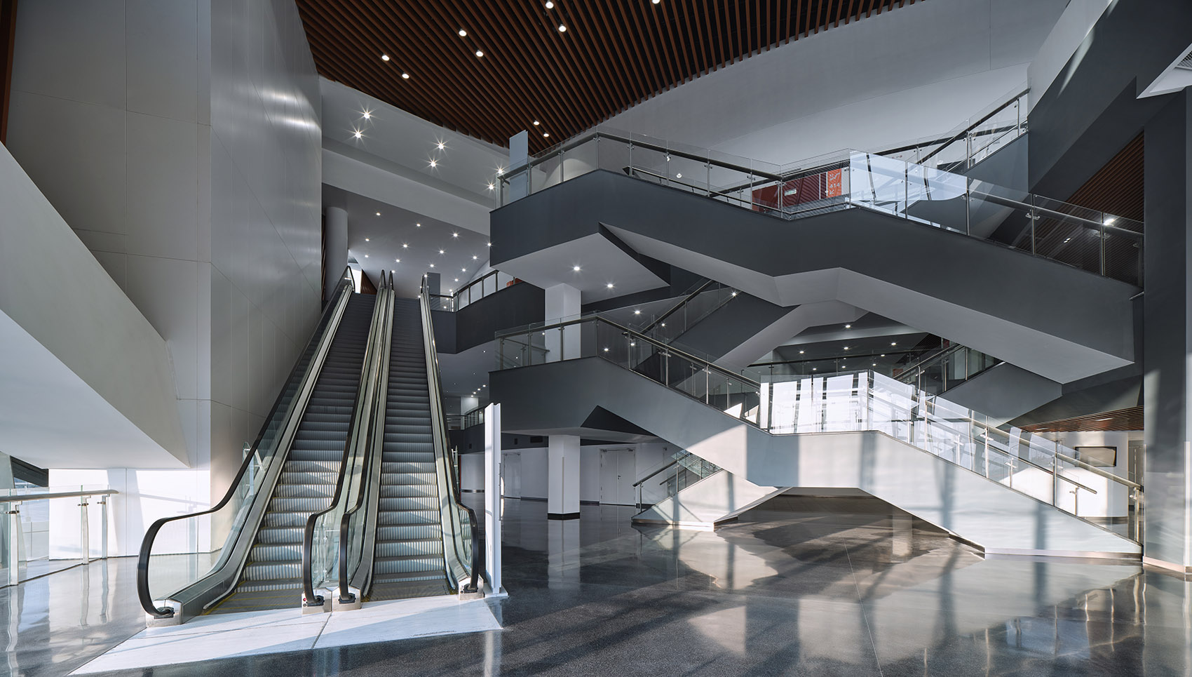 Interior Design of Ningbo Olympic Sports Center, China by CCDI Beijing ...