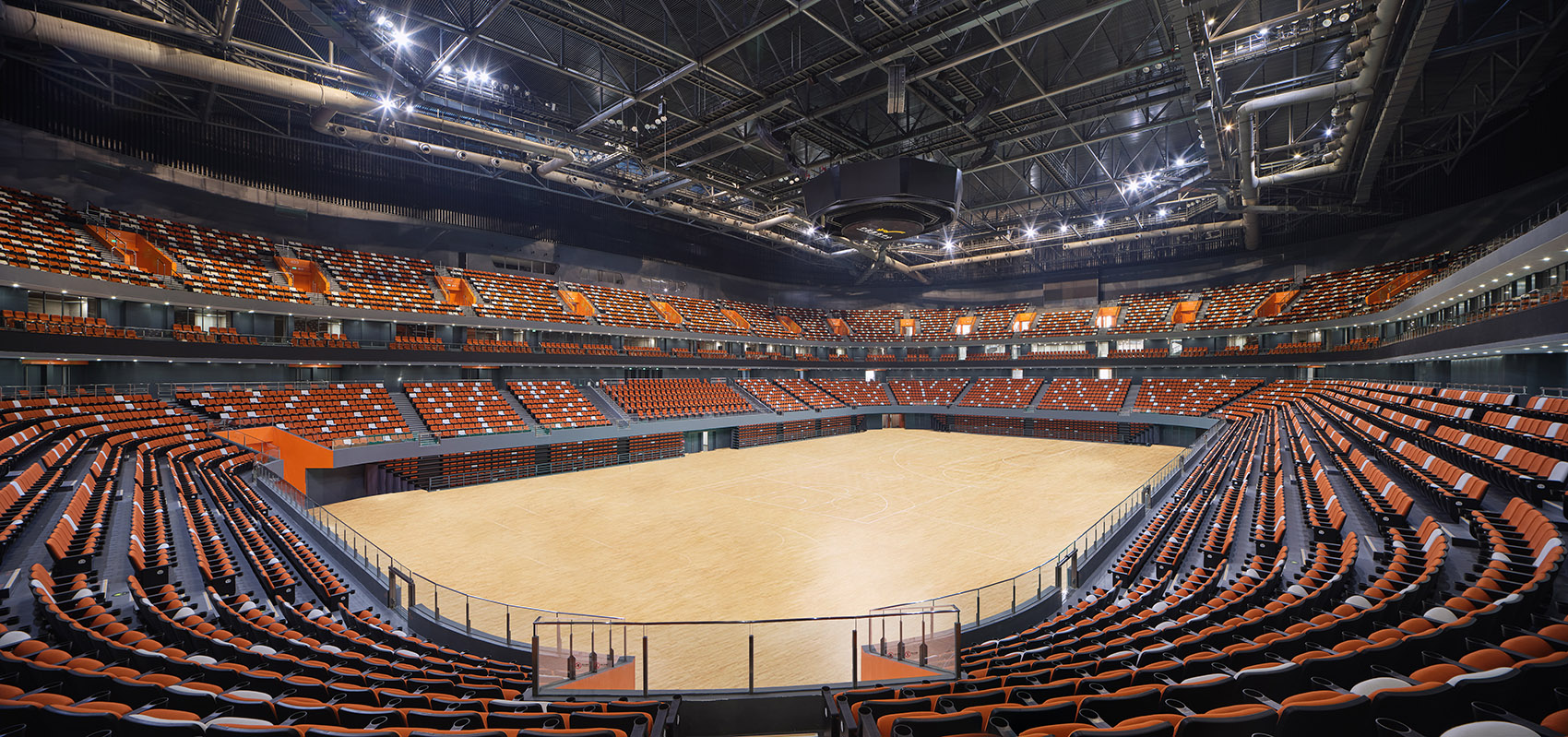 Interior Design of Ningbo Olympic Sports Center, China by CCDI Beijing ...