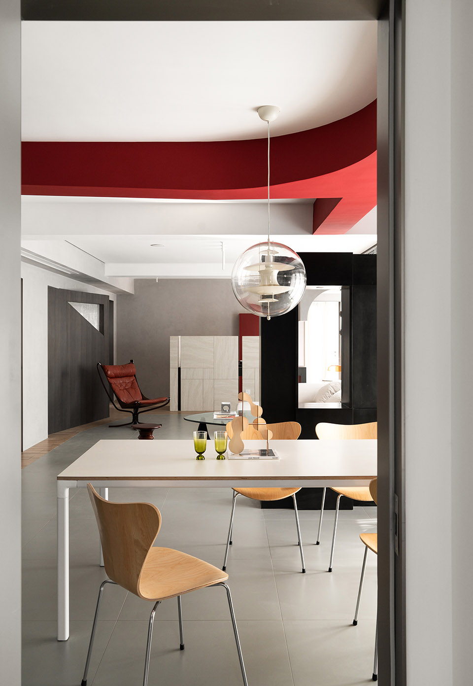 Apartment with free plan and fluent space, China by DNA Architects - 谷德设计网