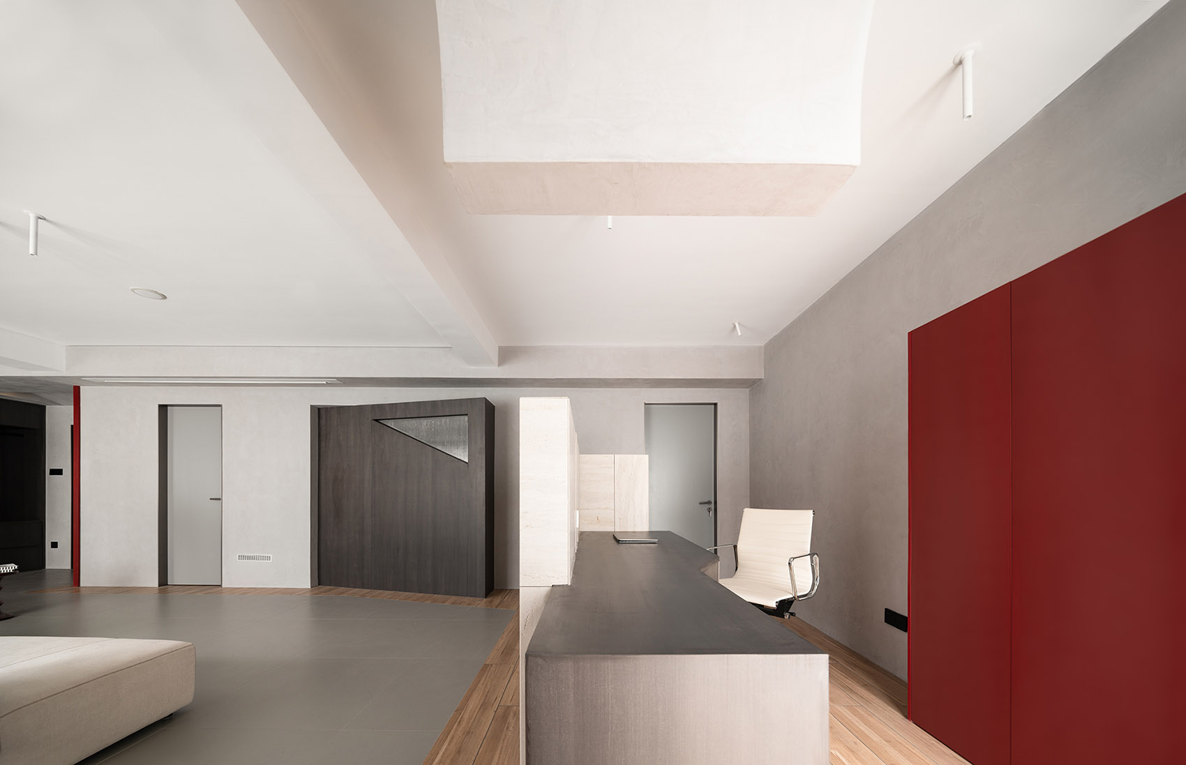 Apartment with free plan and fluent space, China by DNA Architects - 谷德设计网