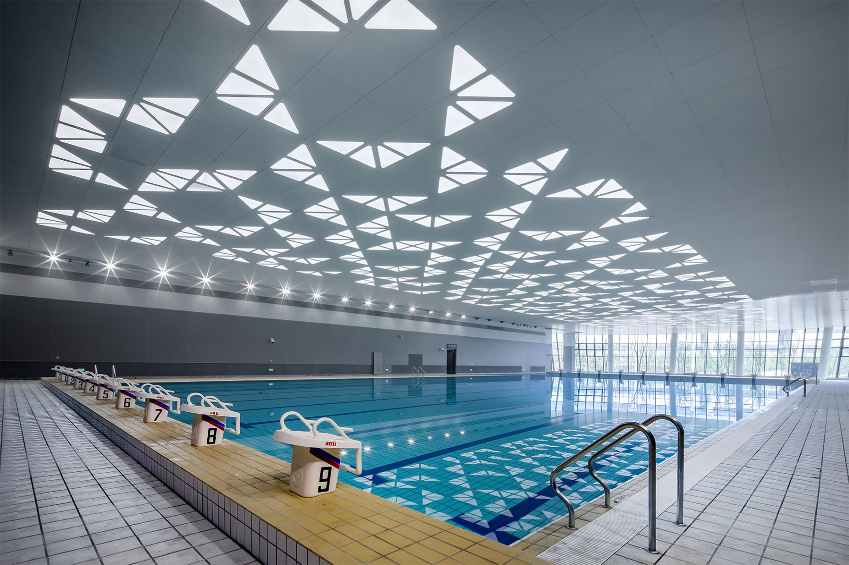Interior Design of Ningbo Olympic Sports Center, China by CCDI Beijing ...