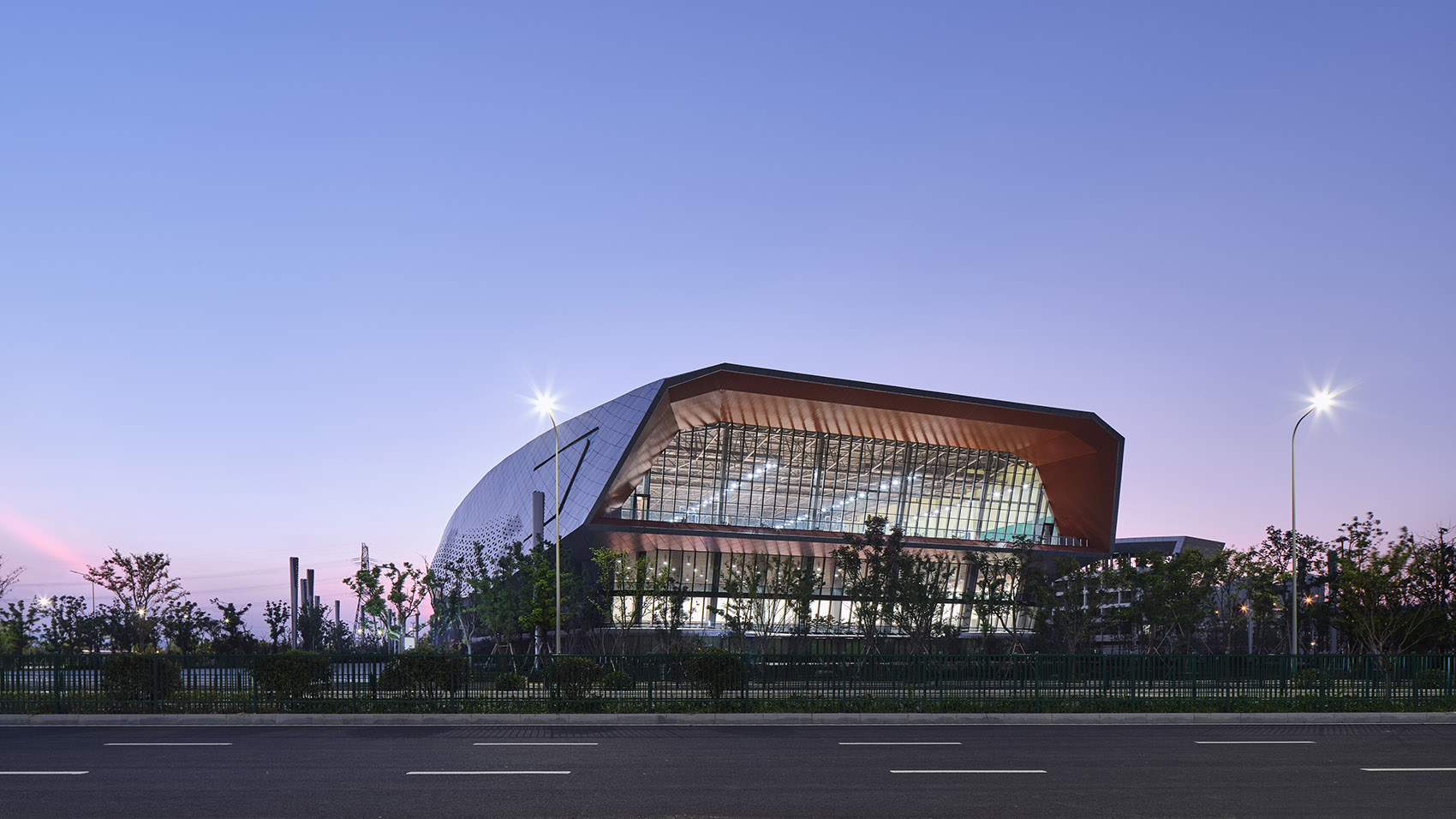 Interior Design of Ningbo Olympic Sports Center, China by CCDI Beijing ...