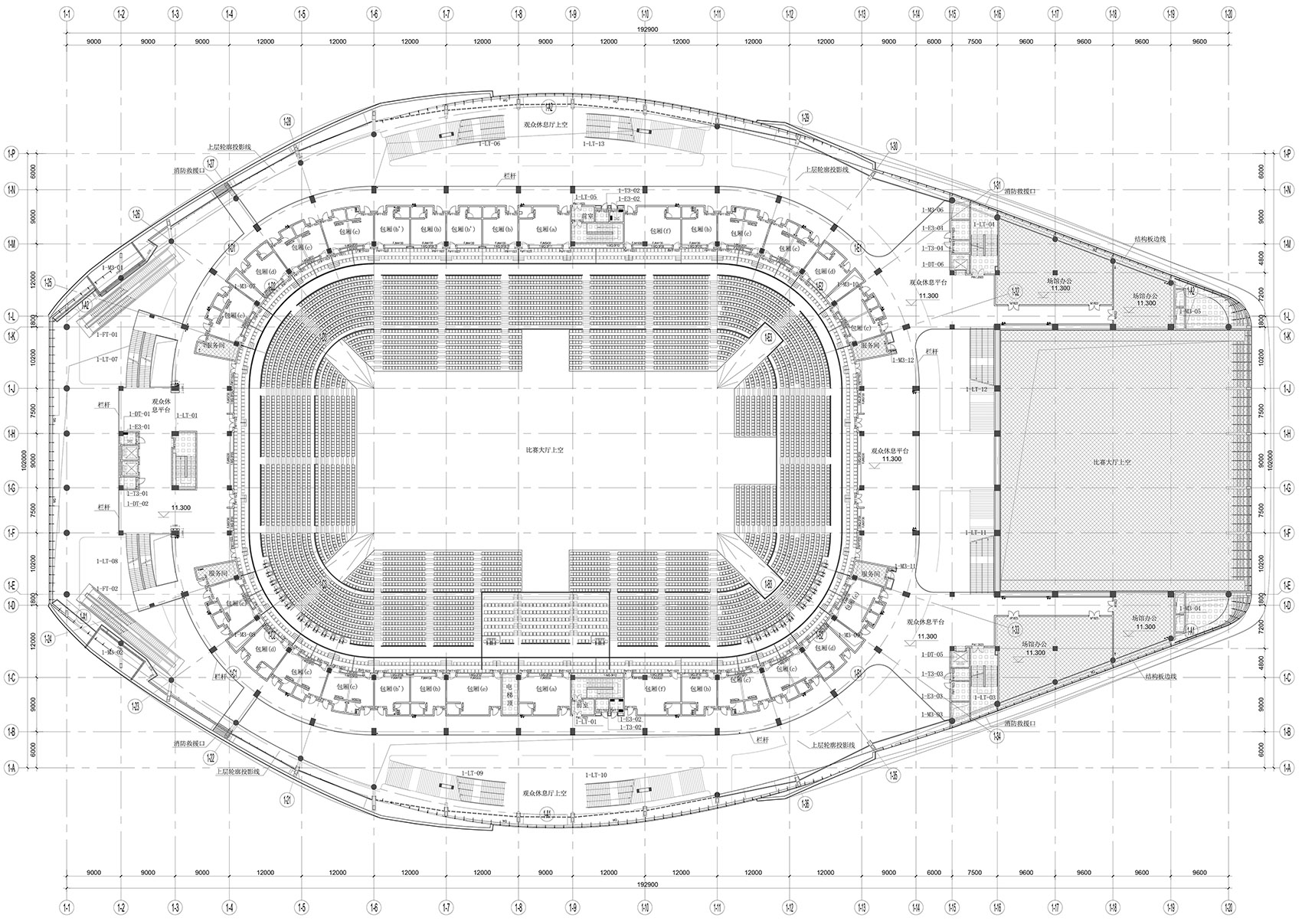 Interior Design of Ningbo Olympic Sports Center, China by CCDI Beijing ...