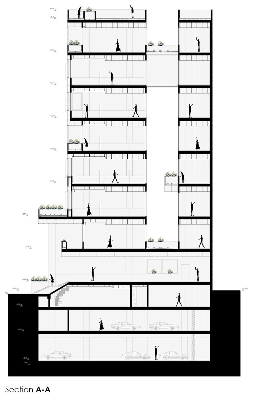 Sharif Office Building by Hooba design - 谷德设计网
