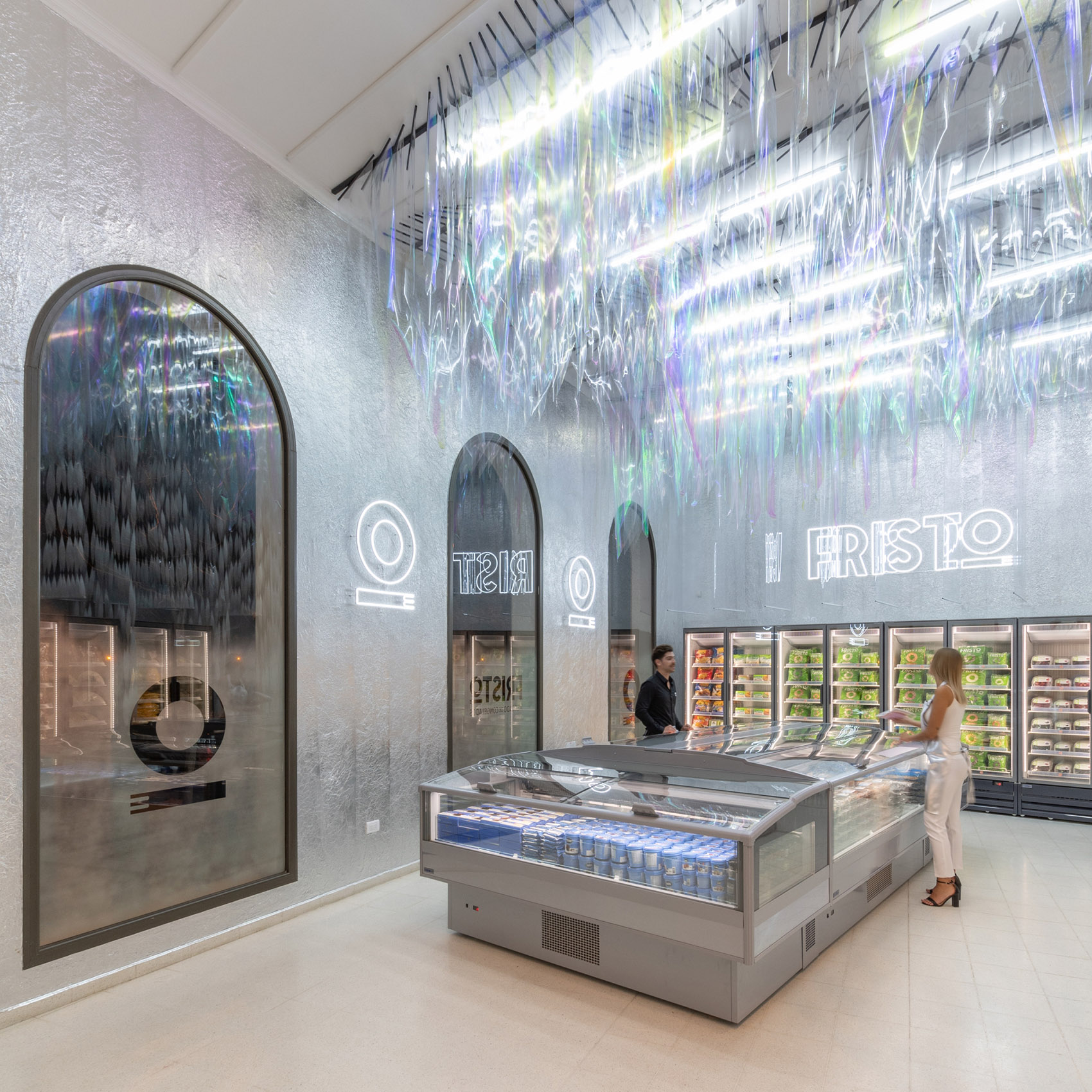 FRISTO, frozen food market by EFEEME architects - 谷德设计网