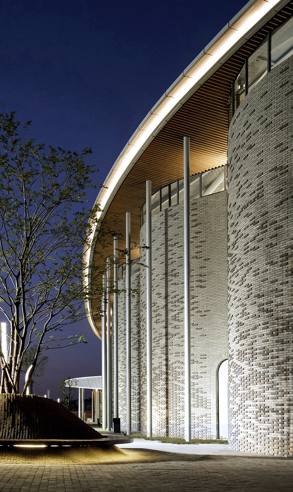 Gymnasium and Swimming Pool of Fujian Jian’ou First High School, China ...