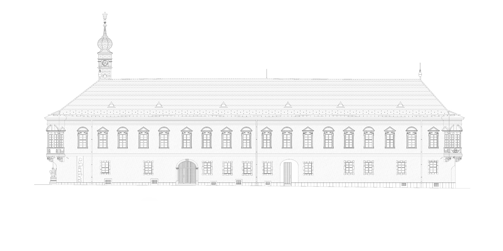 Reconstruction, modernization and extension of historic Town Hall of ...