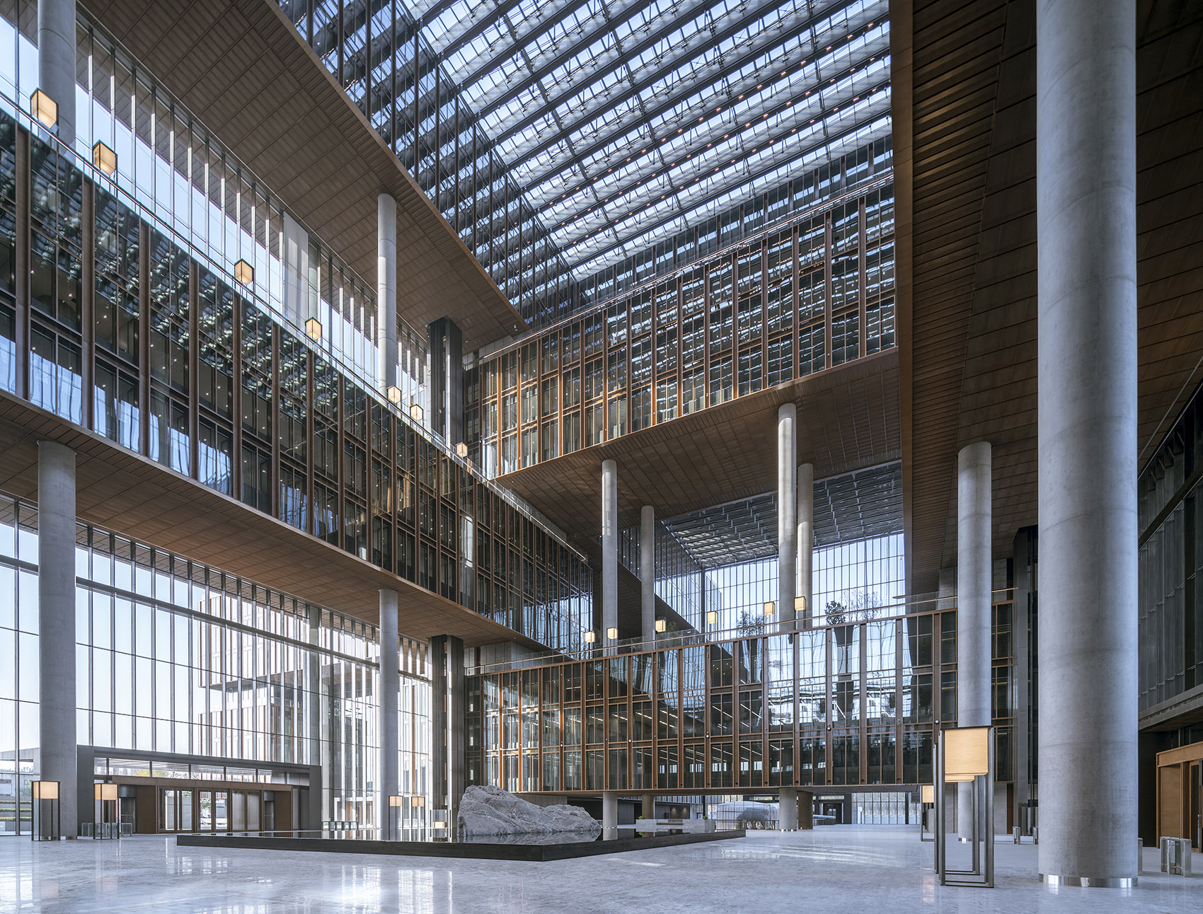 Asia Financial Center & AIIB Headquarters, Beijing, China by gmp + THAD ...