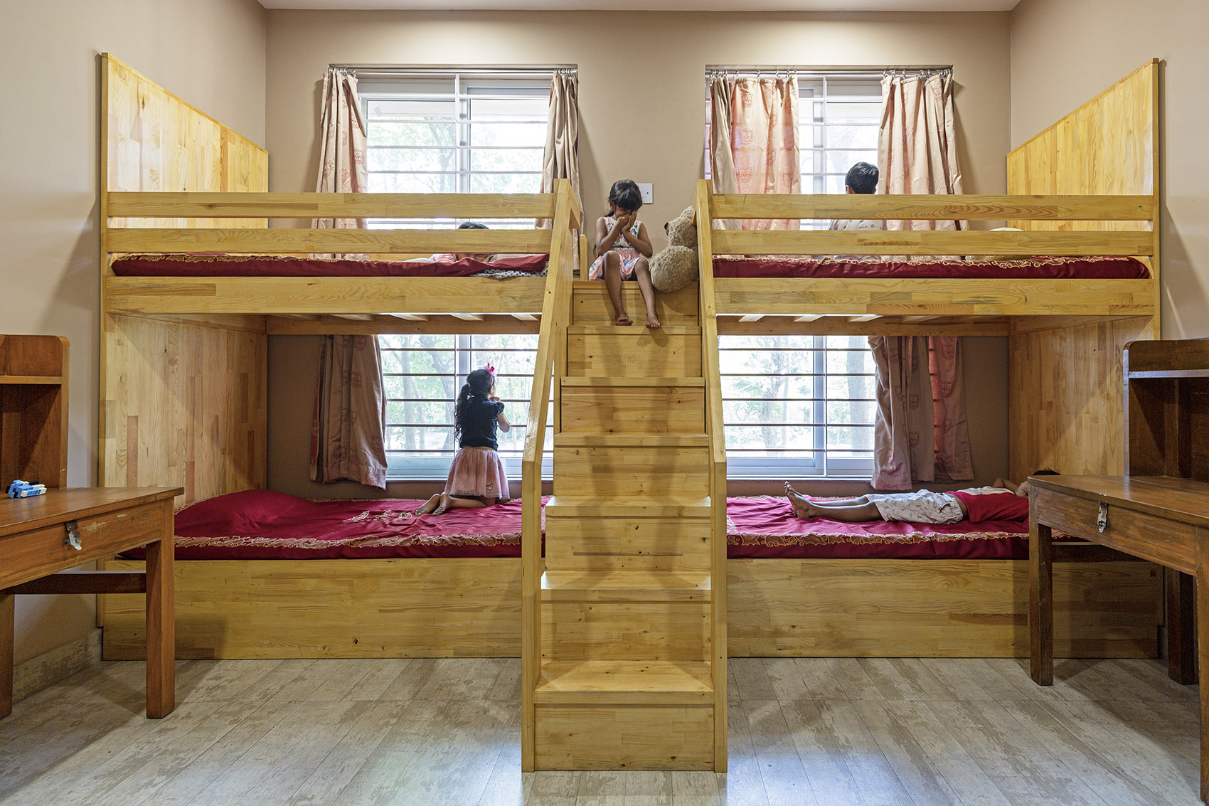 The Mann School – White Flower Hall (Girls Hostel) by envisage - 谷德设计网