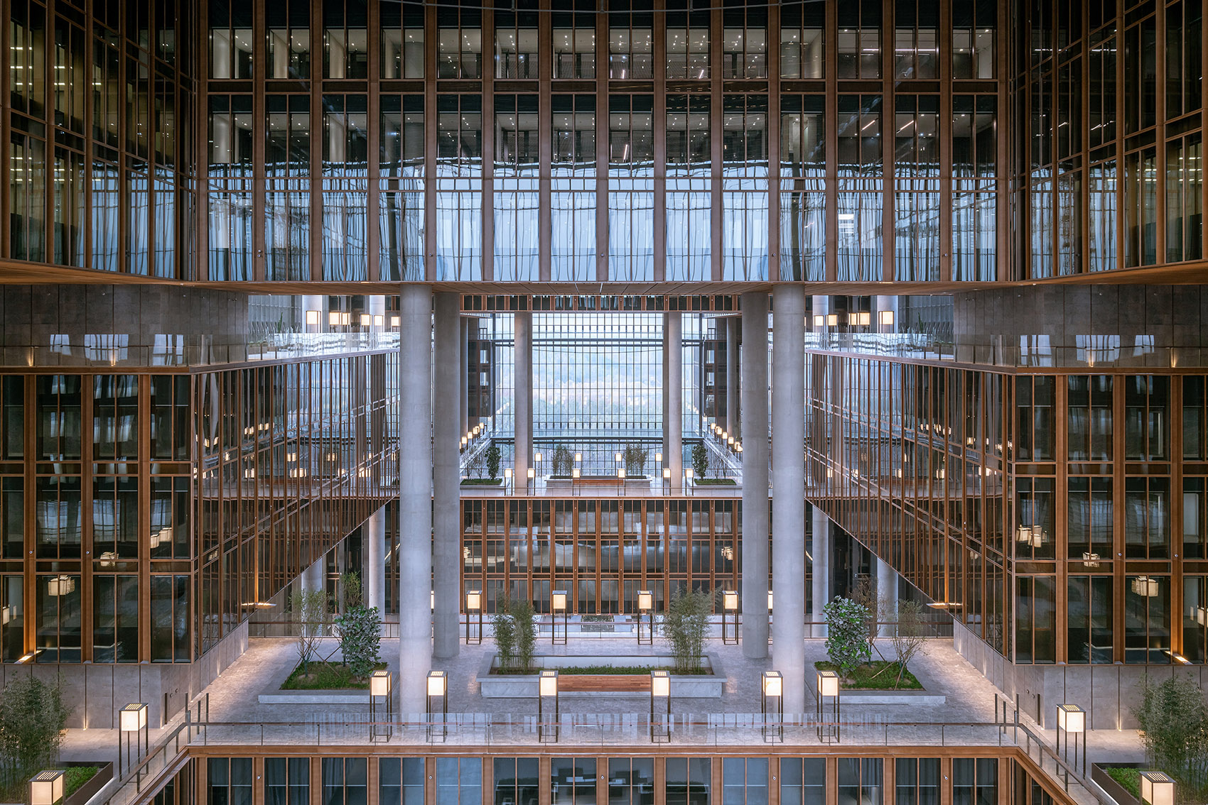 Asia Financial Center & AIIB Headquarters, Beijing, China by gmp + THAD ...