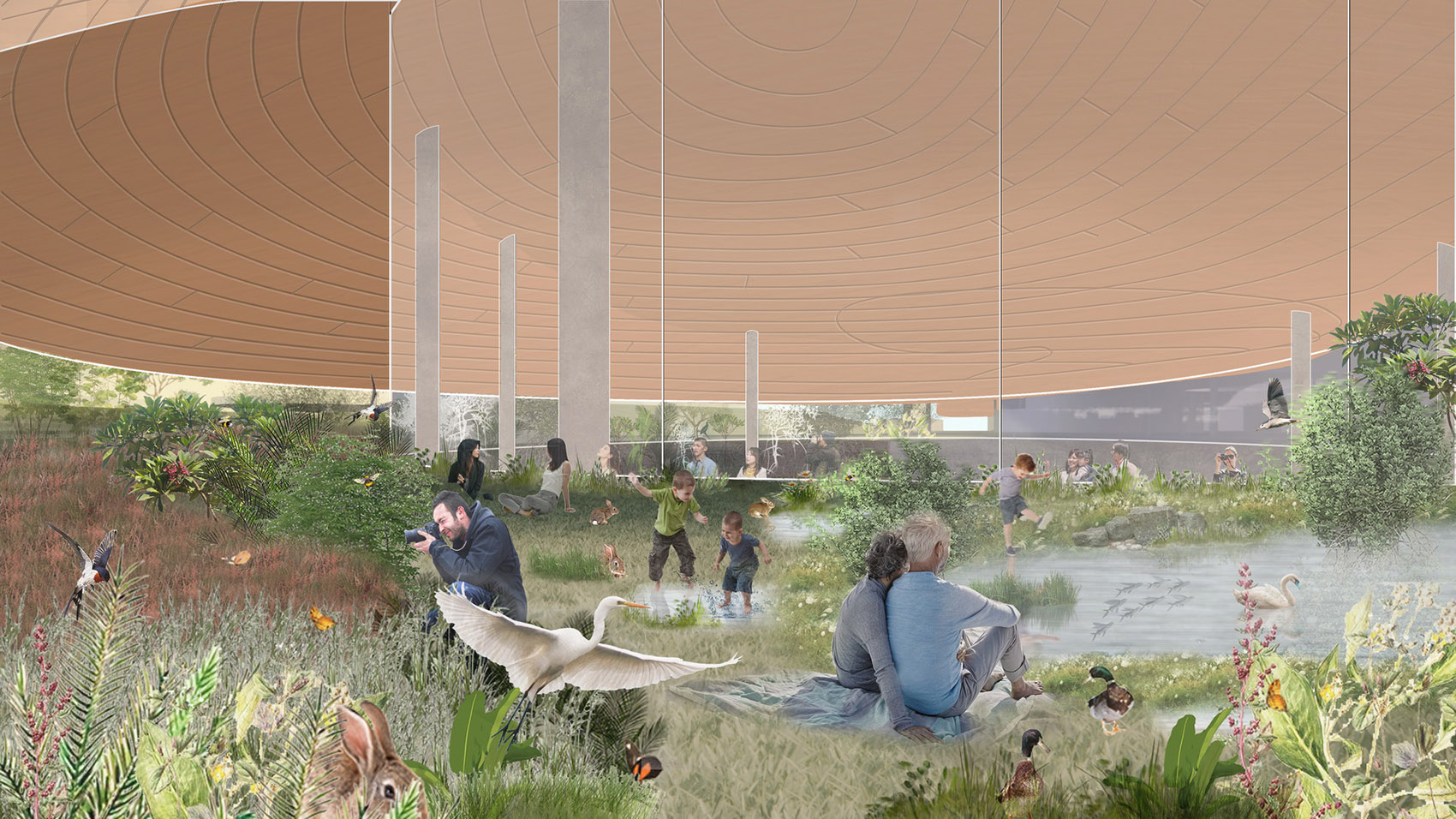 Shenzhen Mangrove Wetland Museum Design by URBANUS + CCUD - 谷德设计网