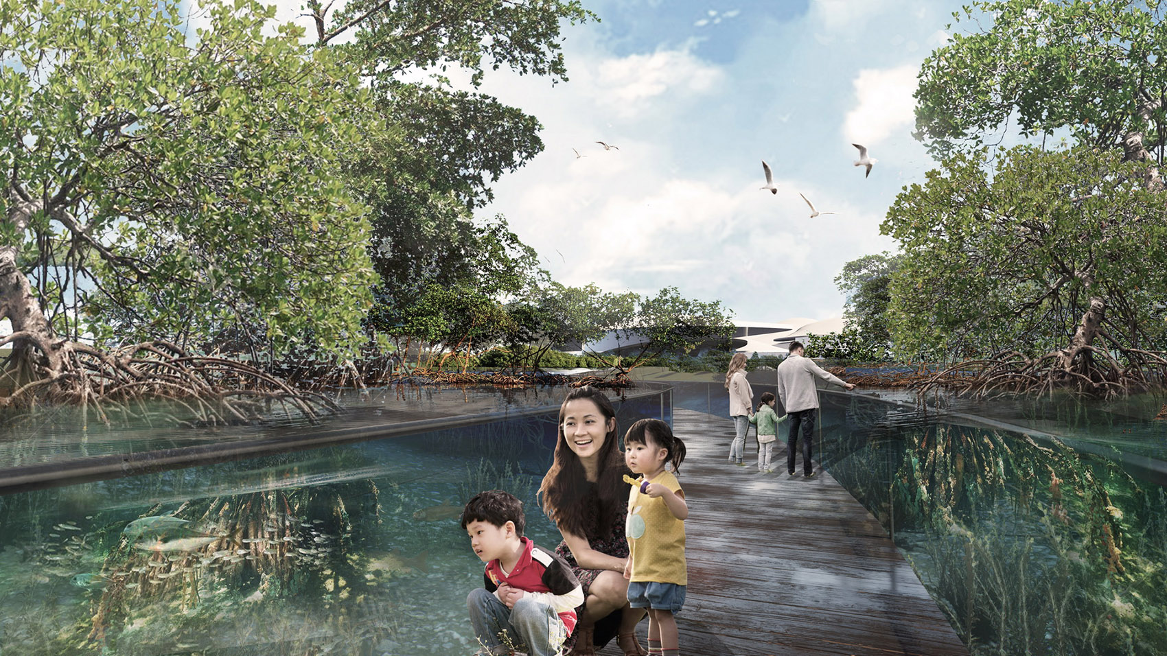 Shenzhen Mangrove Wetland Museum Design by URBANUS + CCUD - 谷德设计网