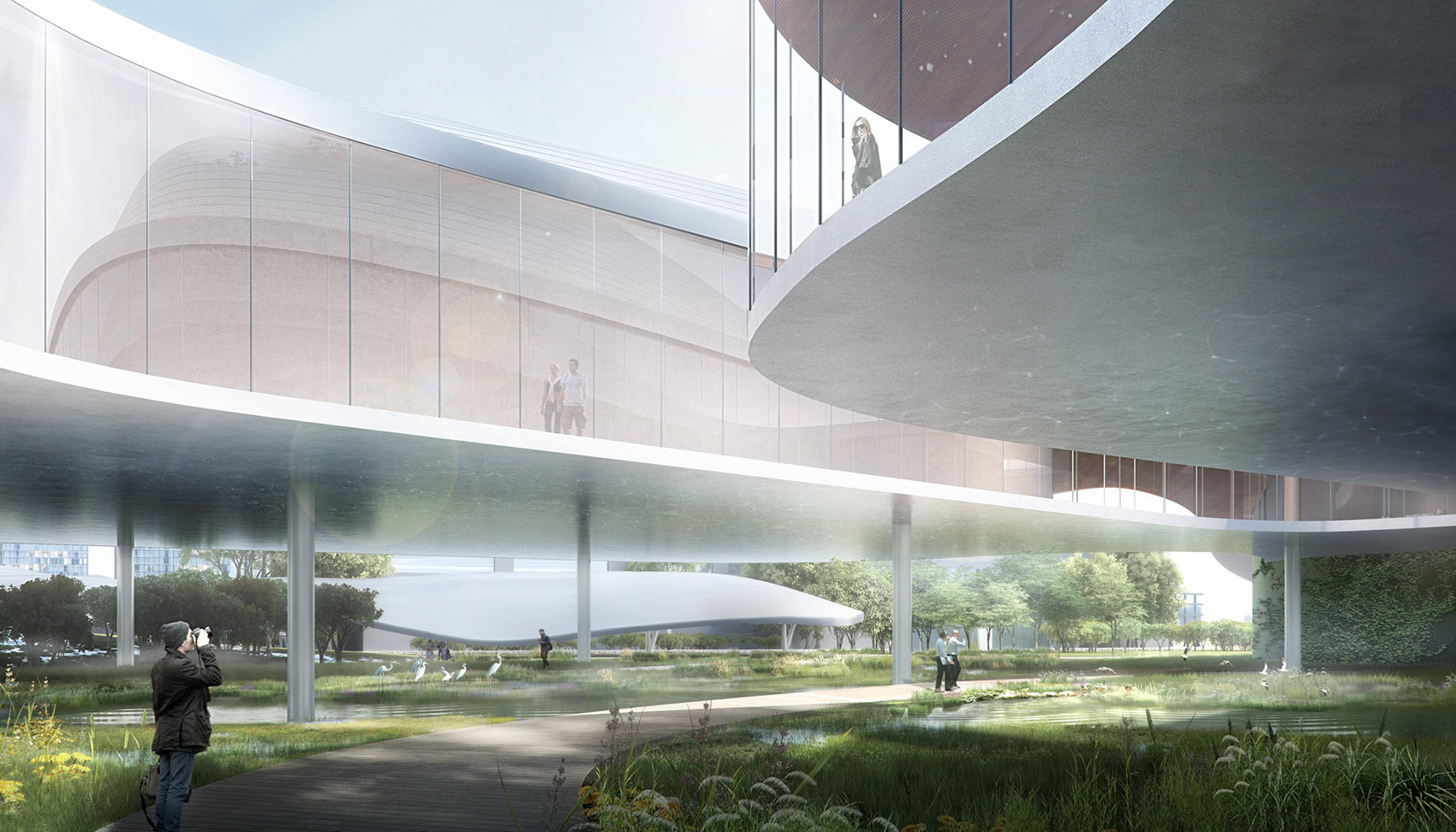 Shenzhen Mangrove Wetland Museum Design by URBANUS + CCUD - 谷德设计网