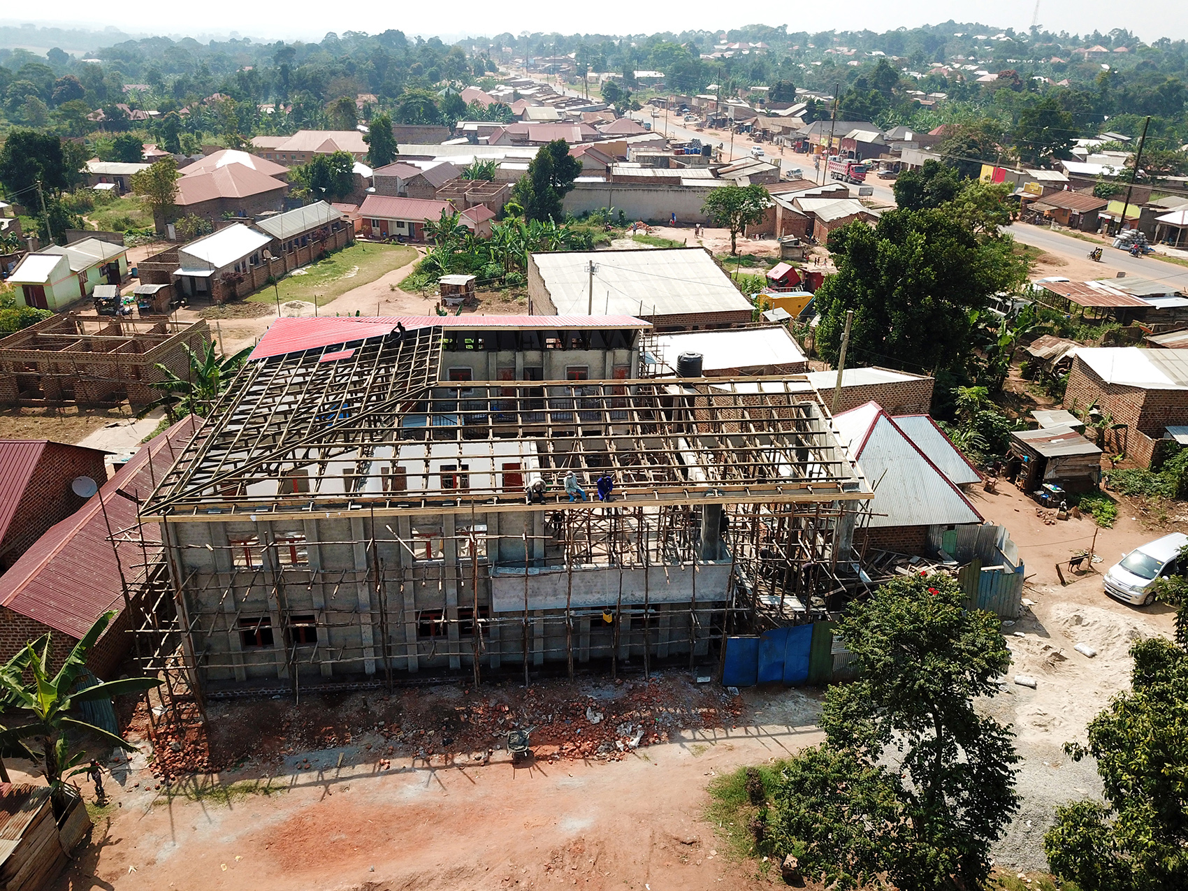 UgandaBinance His Grace School Reconstruction by Dream Building Service ...
