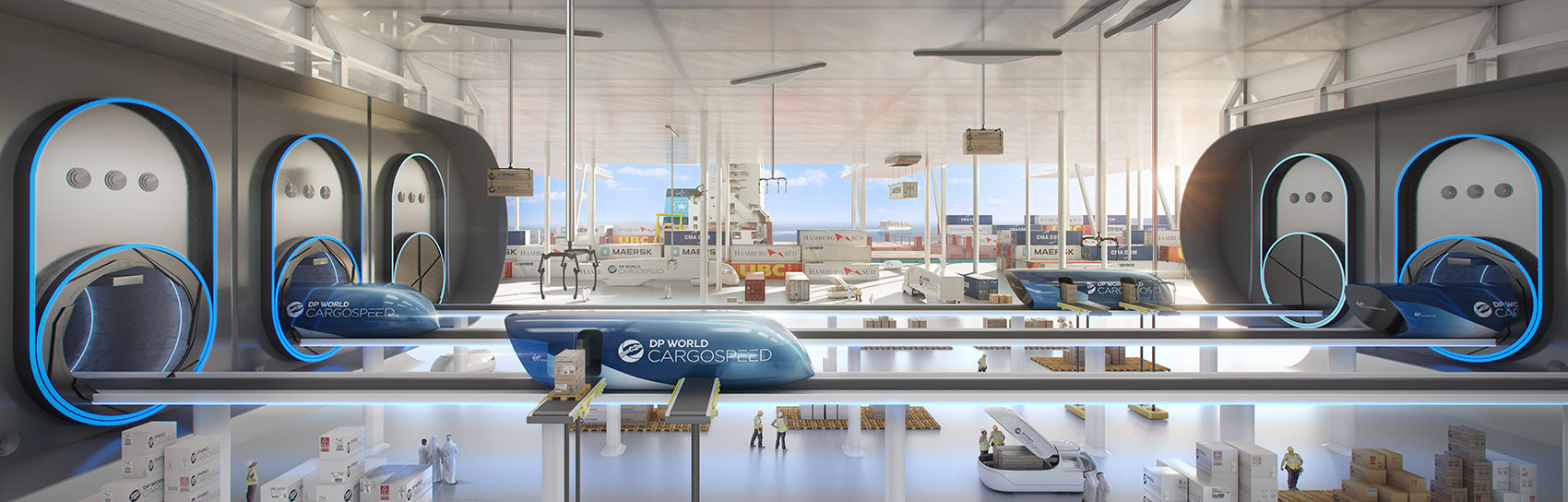 Virgin Hyperloop X BIG Unveils Passenger Experience Vision - 谷德设计网