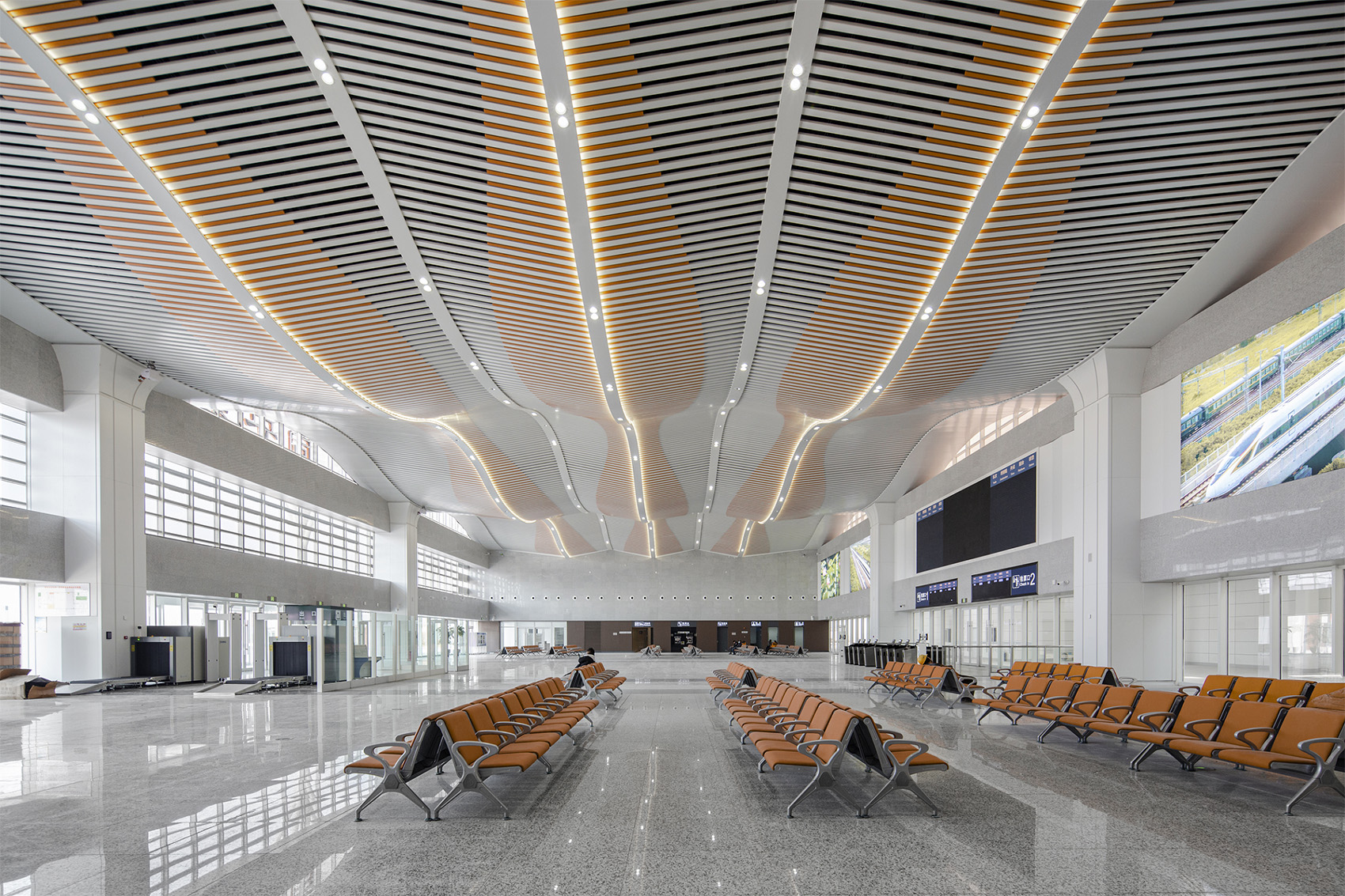 Beijing-Xiong’an Intercity Railway – Interior Design of Gu’an East ...
