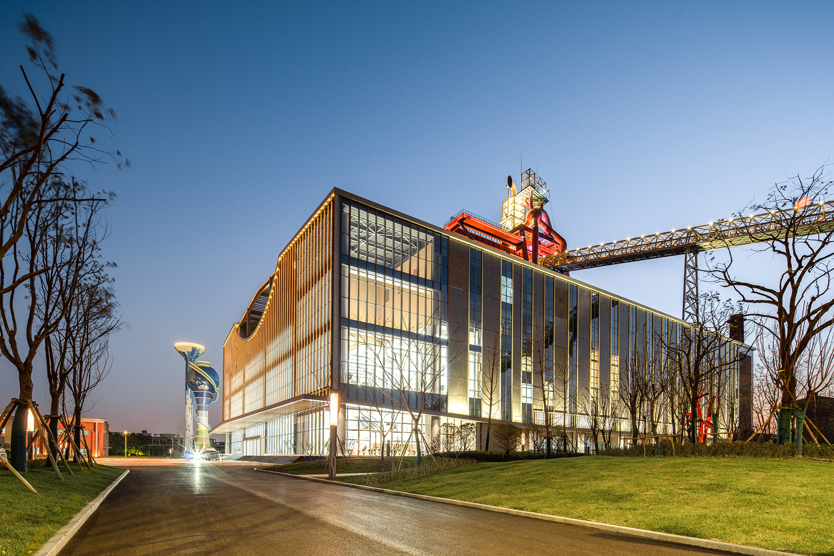 China Baowu Steel Conference and Exhibition Center by EDGE DESIGN x ...