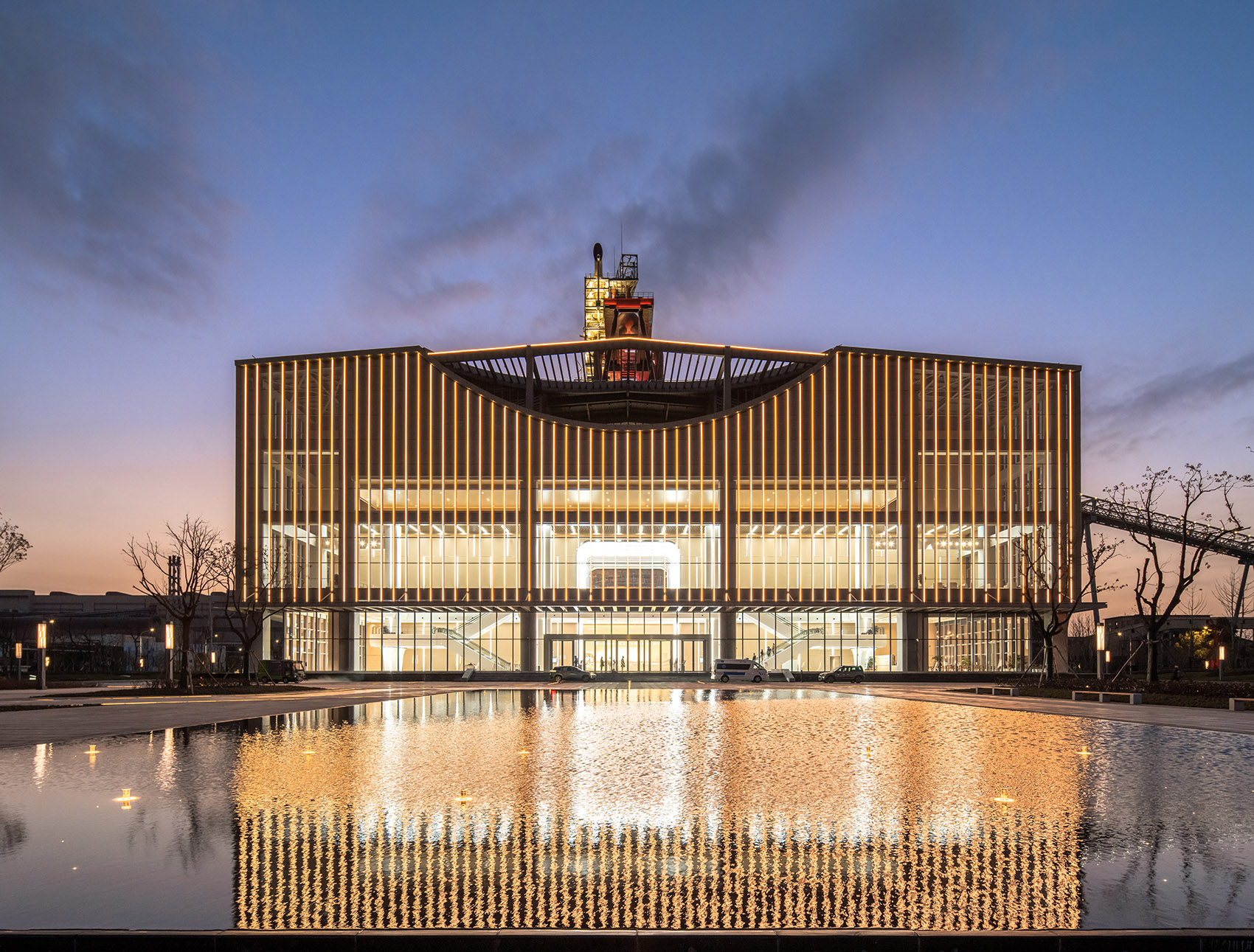 China Baowu Steel Conference and Exhibition Center by EDGE DESIGN x ...