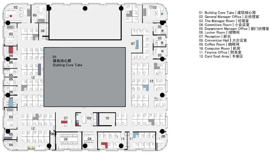 Headquarter Design for an International Logistics Company, Shenzhen ...