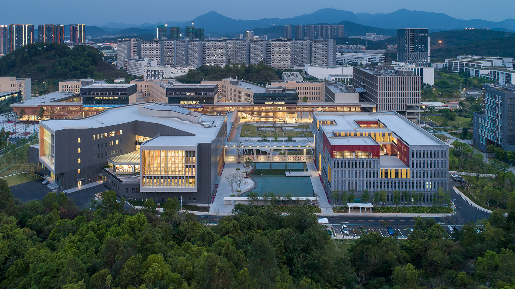 Chinese University of Hong Kong (SZ) Library by Wang Weijen ...