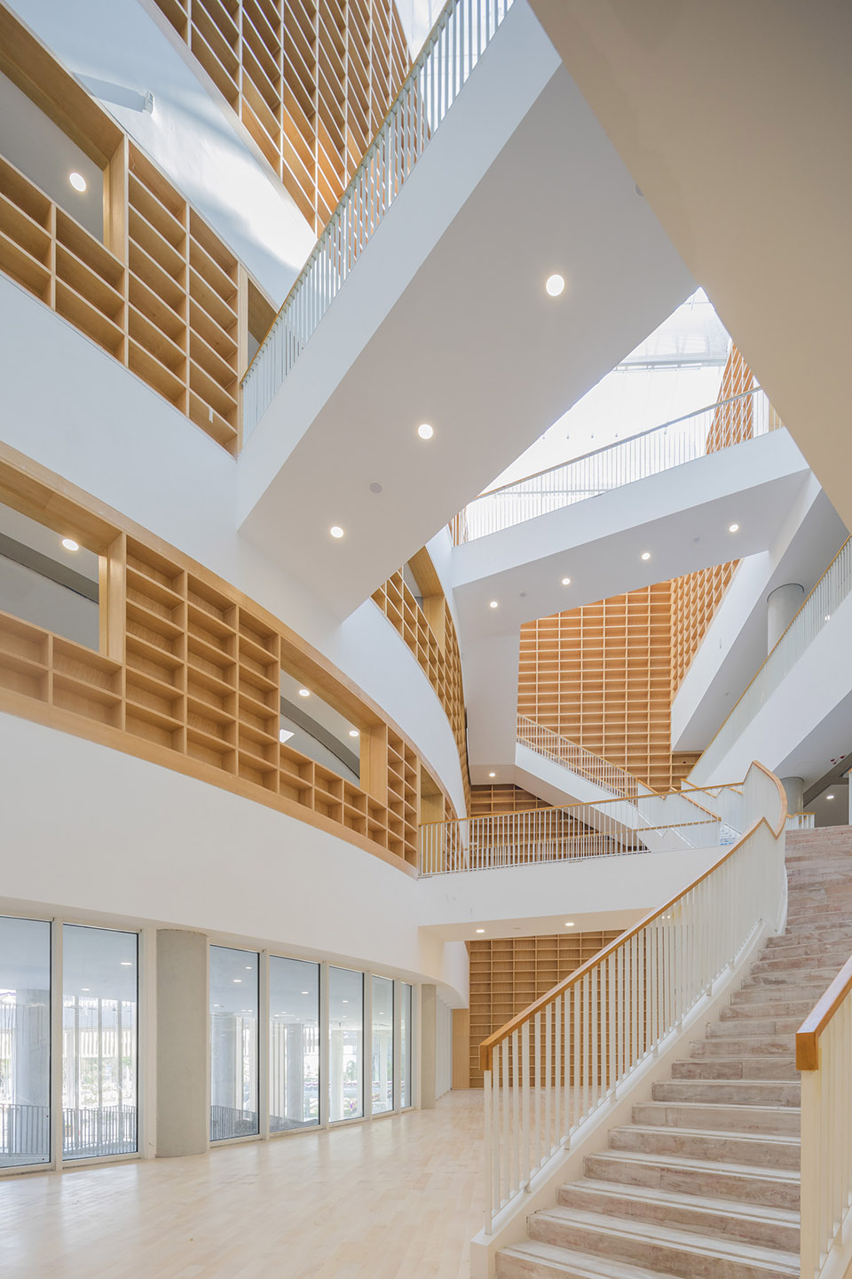 Chinese University of Hong Kong (SZ) Library by Wang Weijen ...