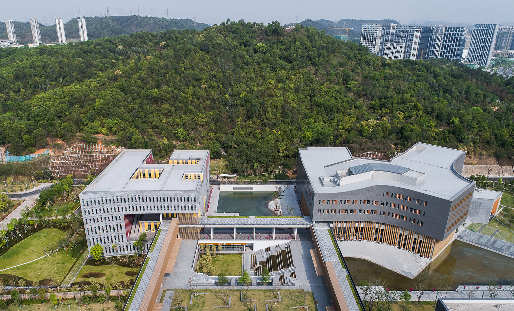 Chinese University of Hong Kong (SZ) Library by Wang Weijen ...