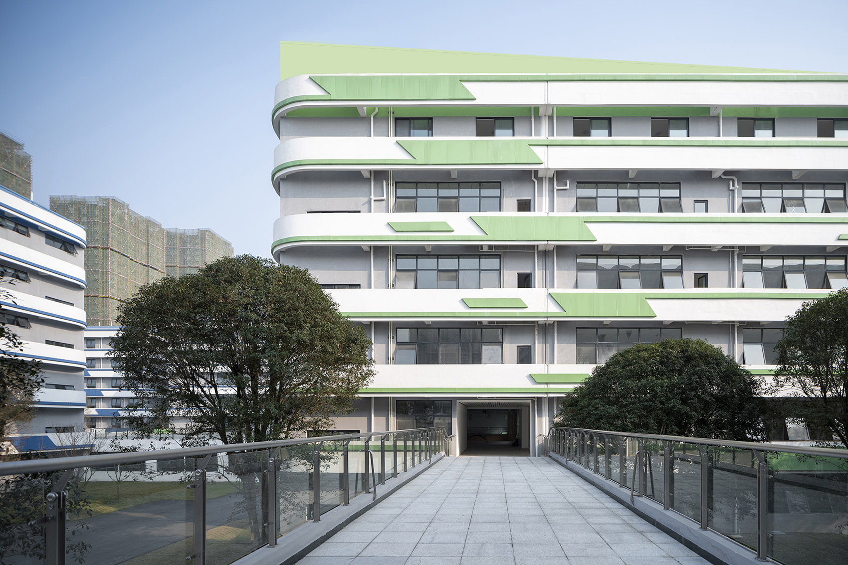 Chengdu New Century Foreign Language School, China by ZZHK Architects ...