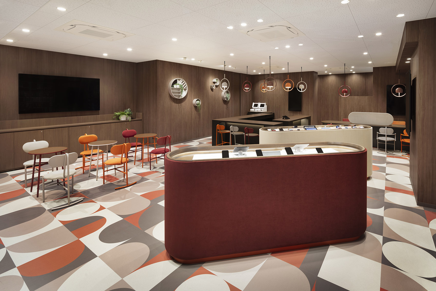 docomo shop + d garden by nendo - 谷德设计网