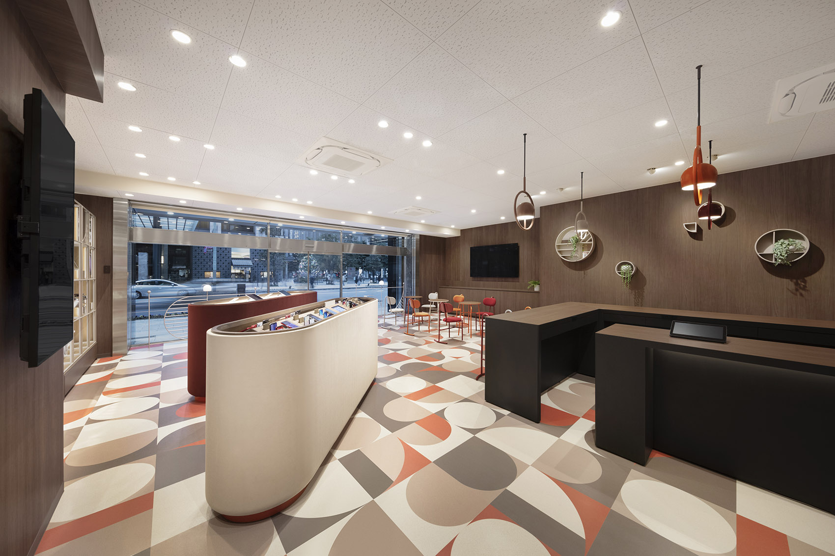 docomo shop + d garden by nendo - 谷德设计网