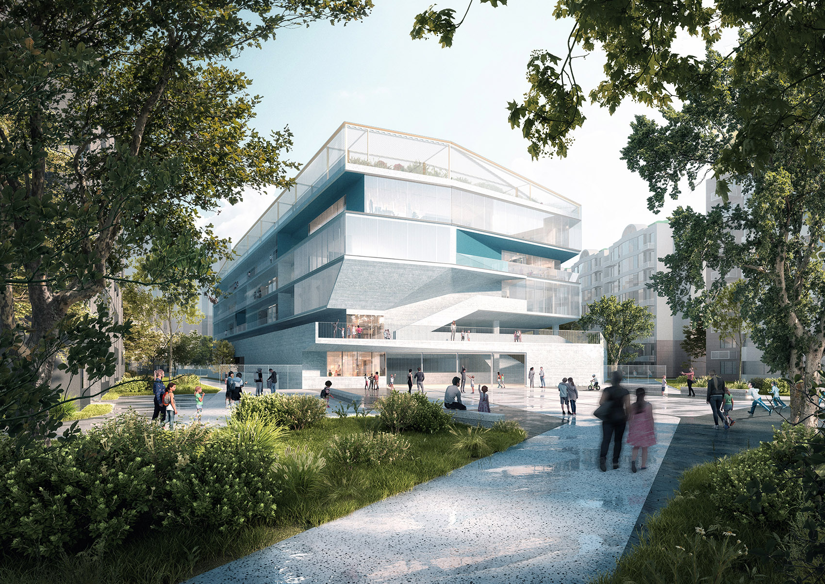 The Overlapped Campus: Lianhua Primary School, China by reMIX Studio ...