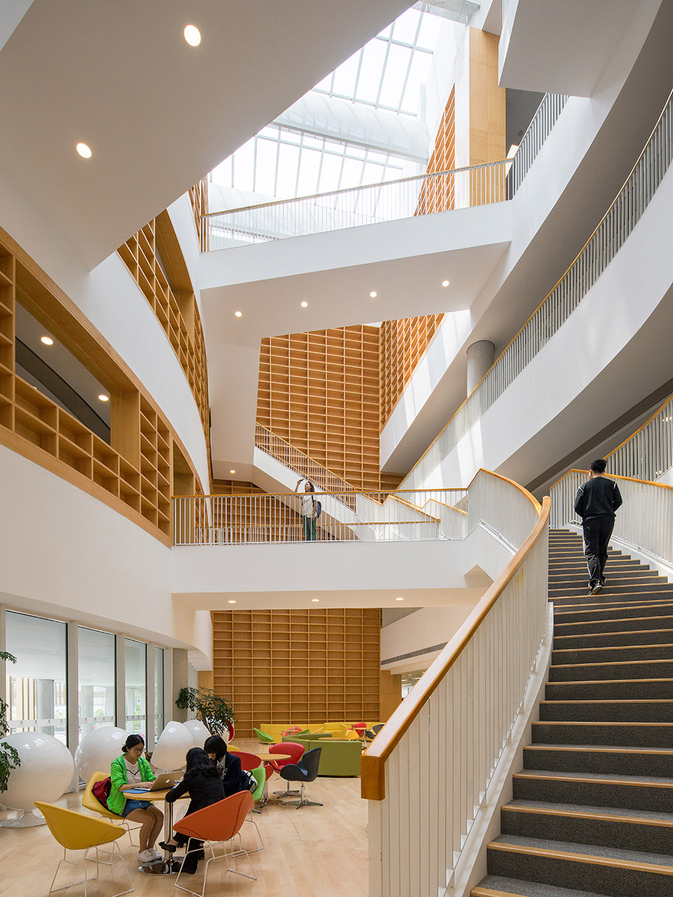Chinese University of Hong Kong (SZ) Library by Wang Weijen ...