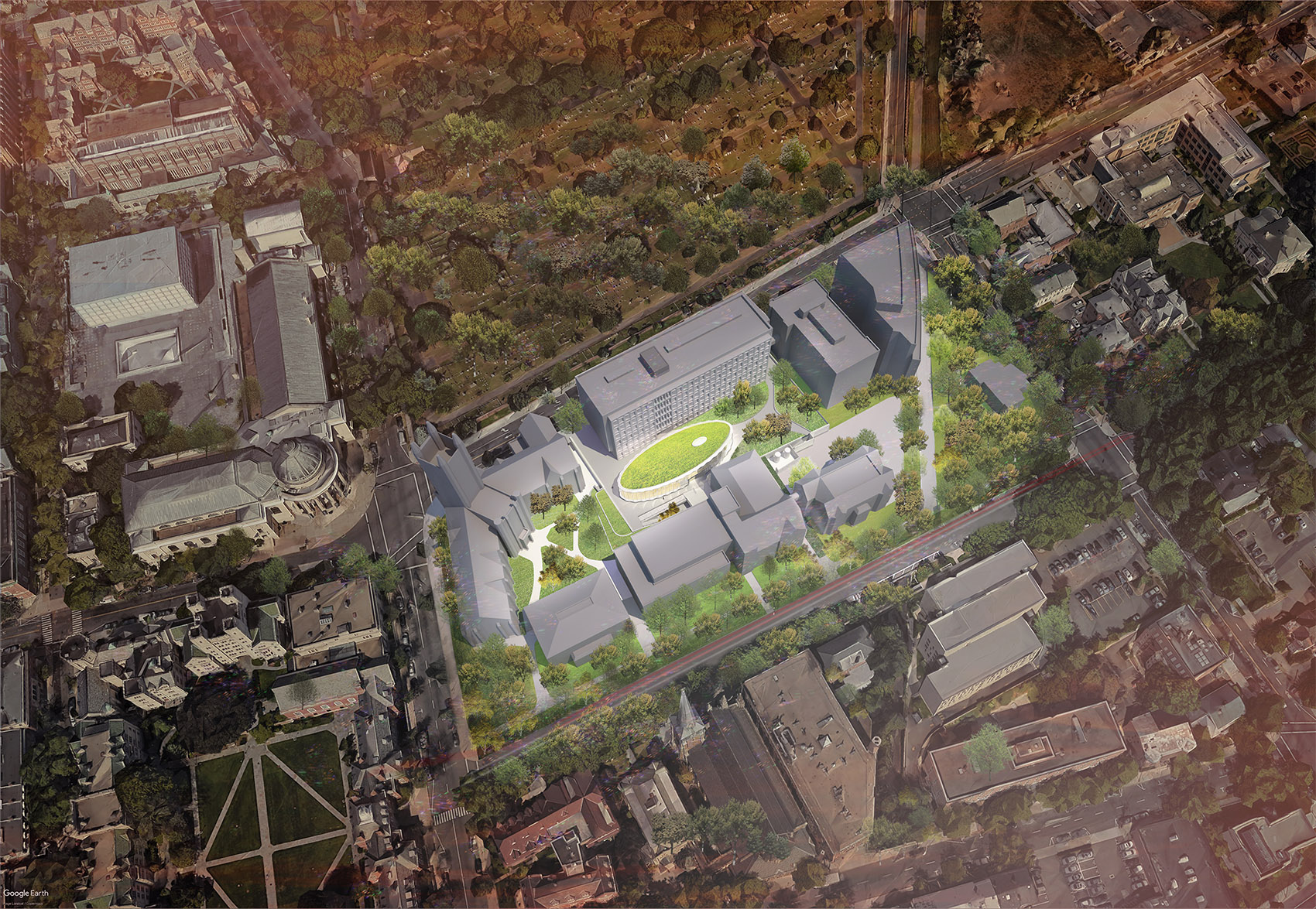 Yale University Center for Innovative Thinking by WEISS / MANFREDI - 谷德设计网