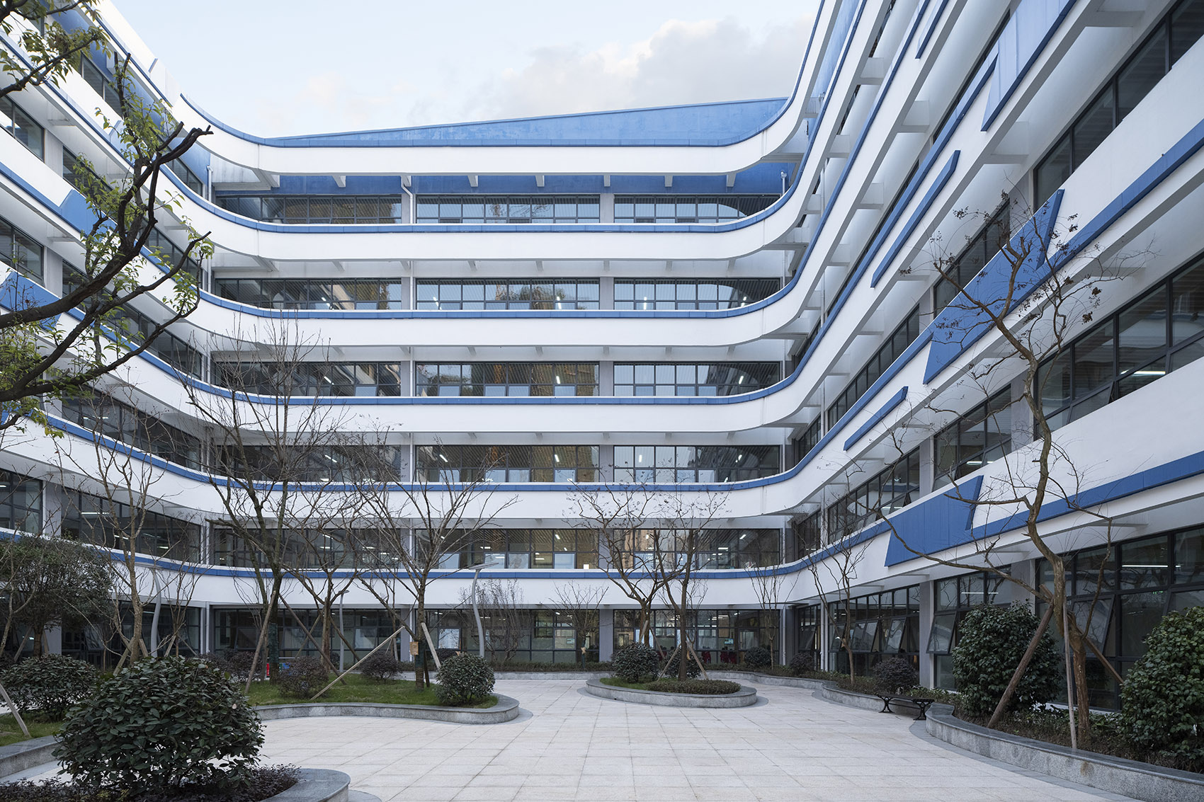 Chengdu New Century Foreign Language School, China by ZZHK Architects ...
