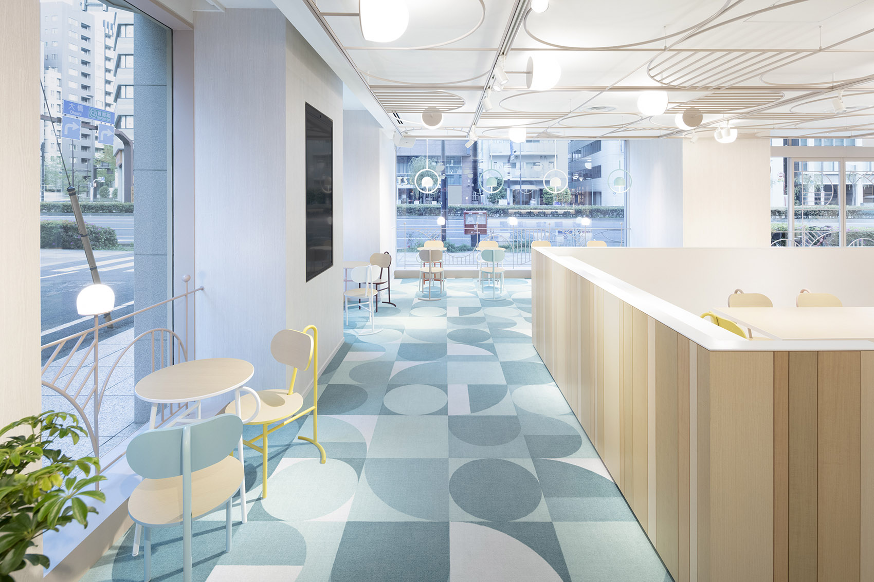 docomo shop + d garden by nendo - 谷德设计网