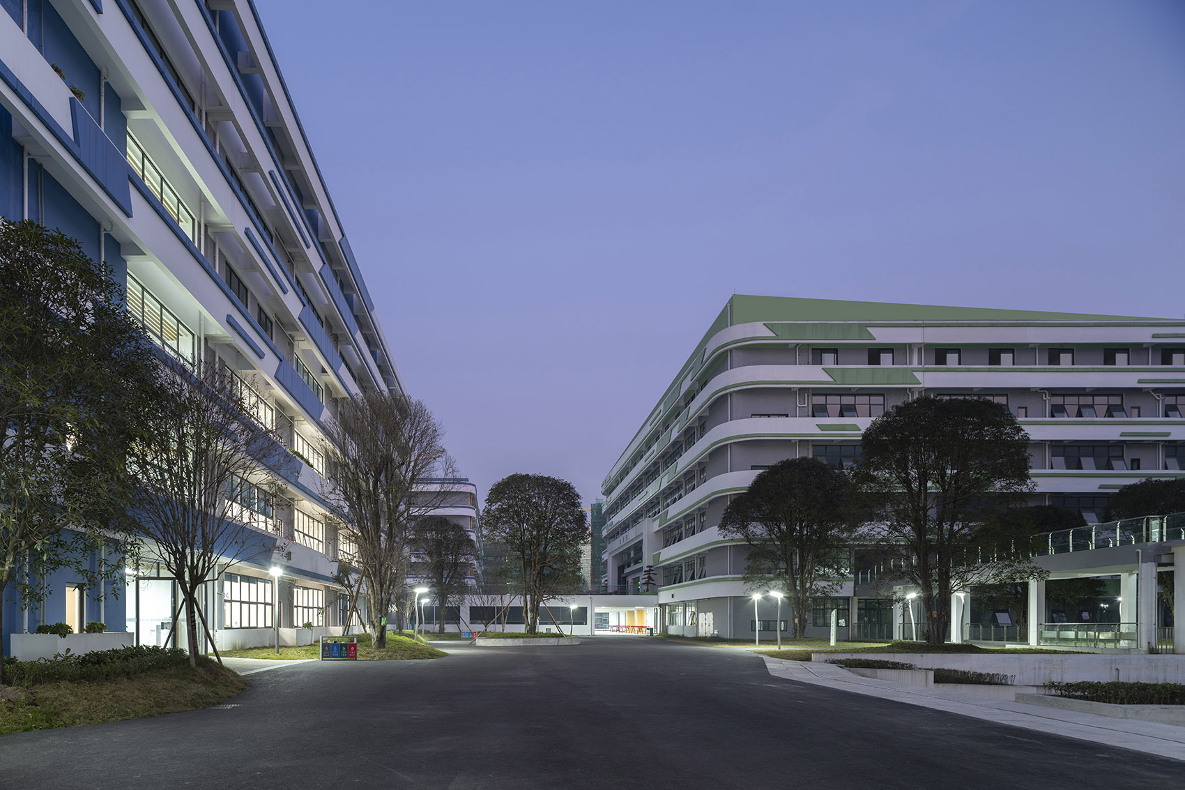 Chengdu New Century Foreign Language School, China by ZZHK Architects ...