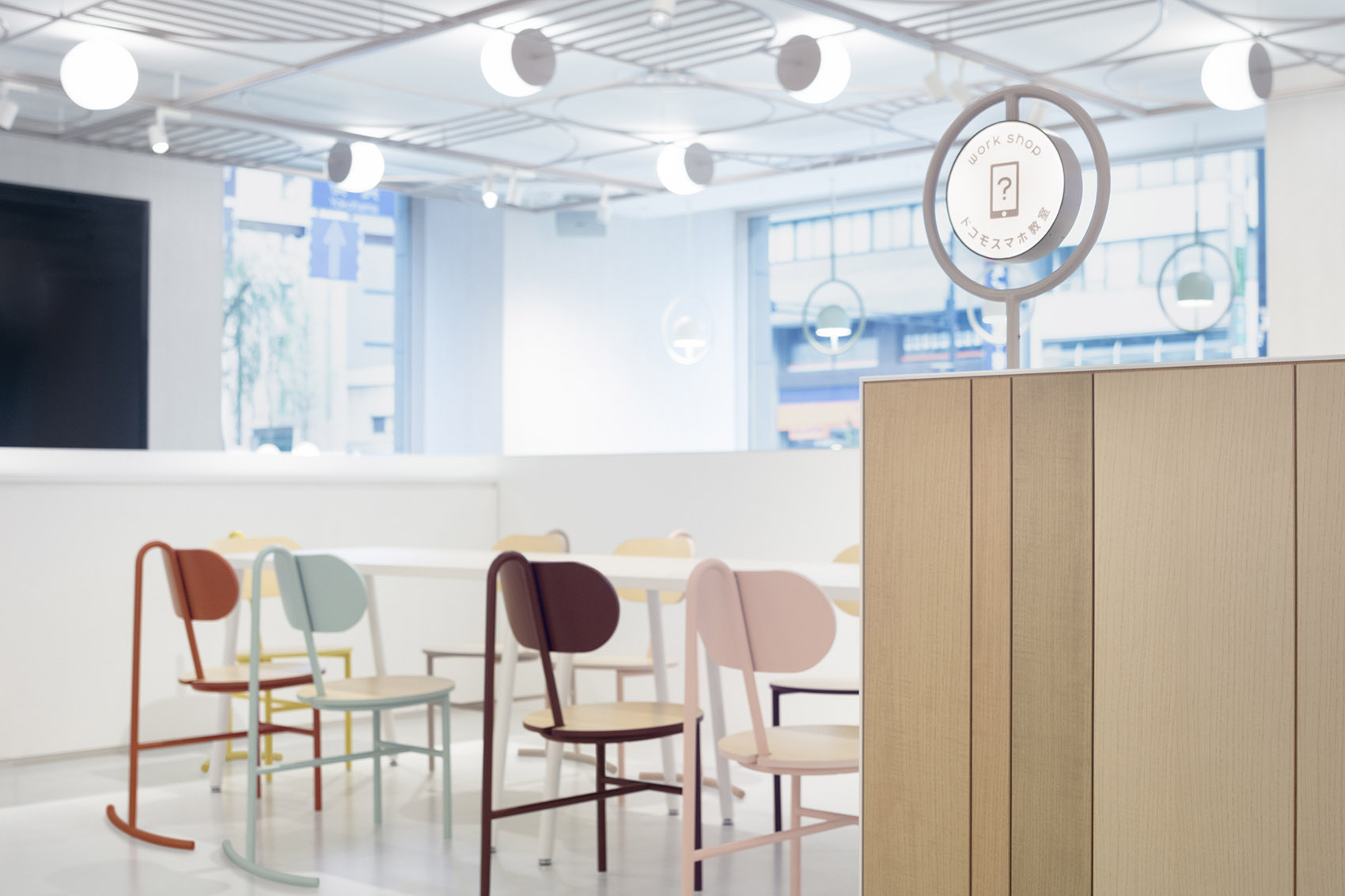 docomo shop + d garden by nendo - 谷德设计网