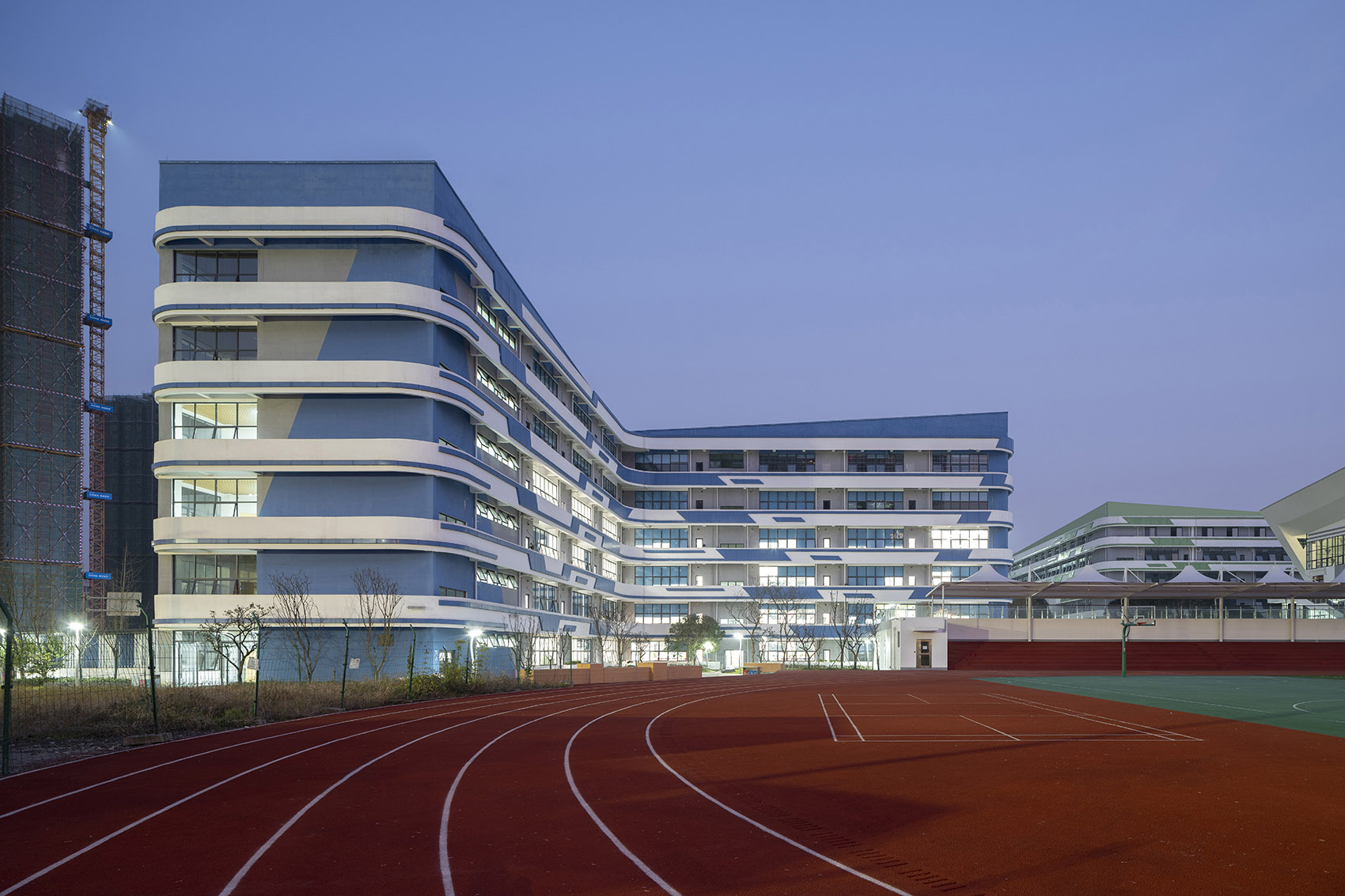Chengdu New Century Foreign Language School, China by ZZHK Architects ...