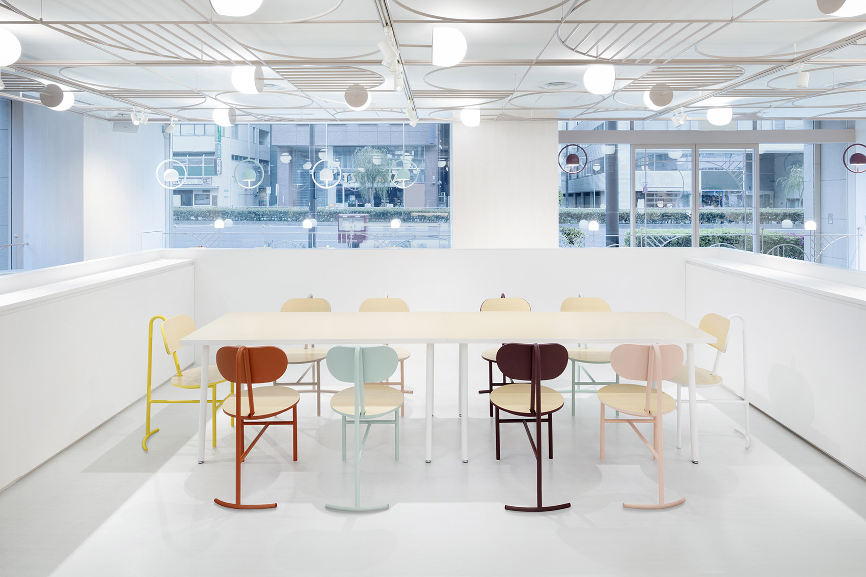 docomo shop + d garden by nendo - 谷德设计网