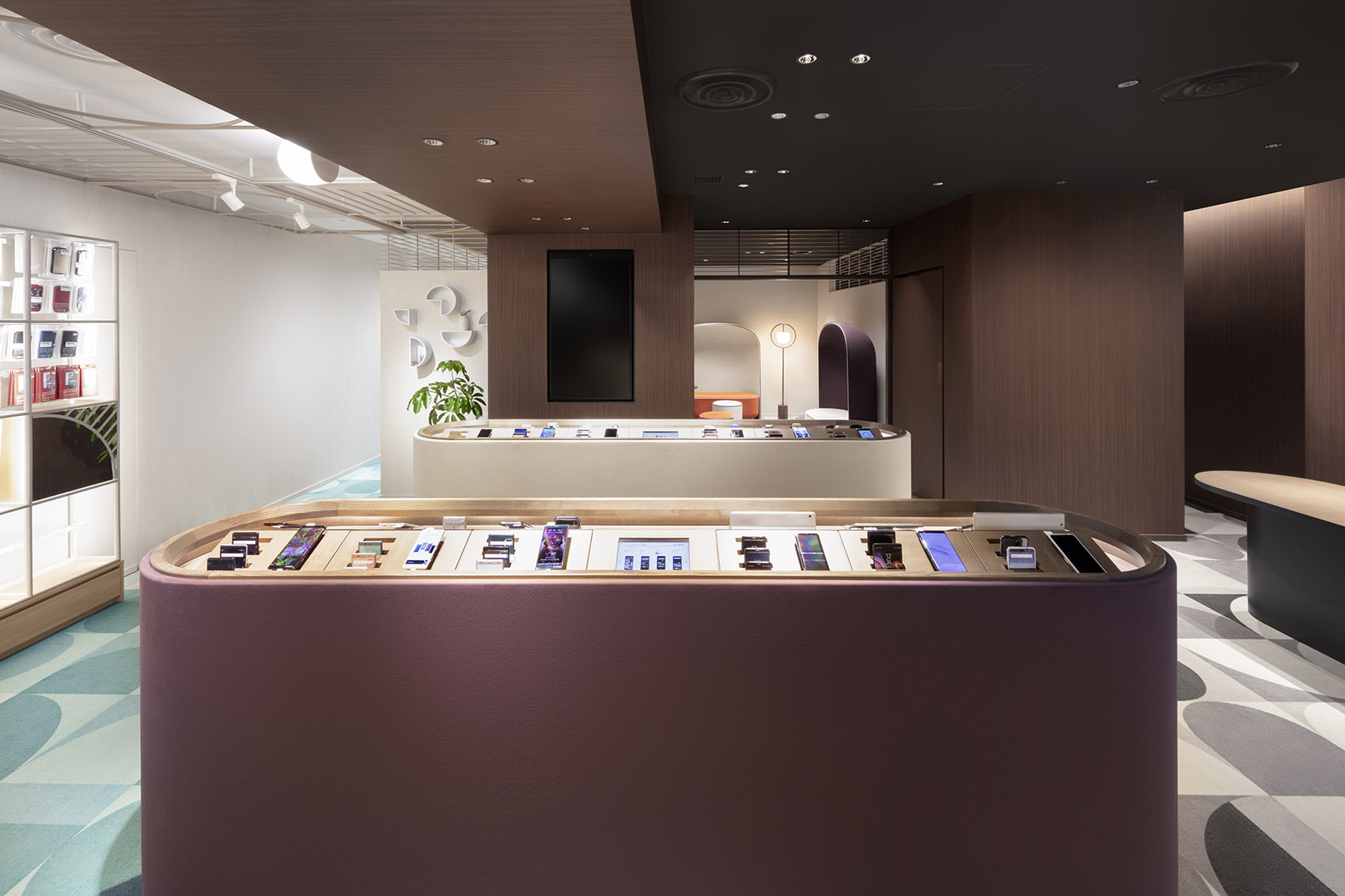 docomo shop + d garden by nendo - 谷德设计网