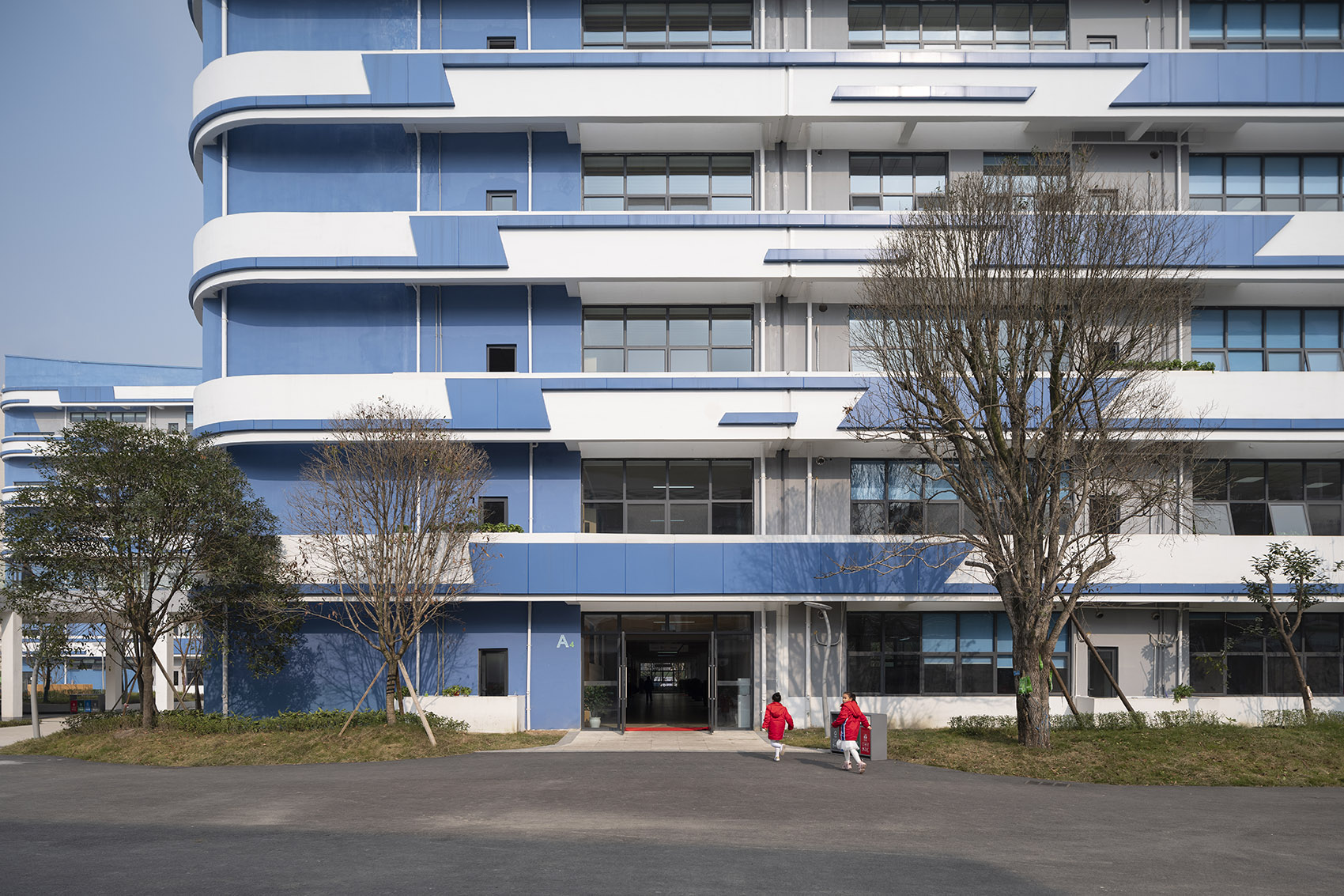 Chengdu New Century Foreign Language School, China by ZZHK Architects ...