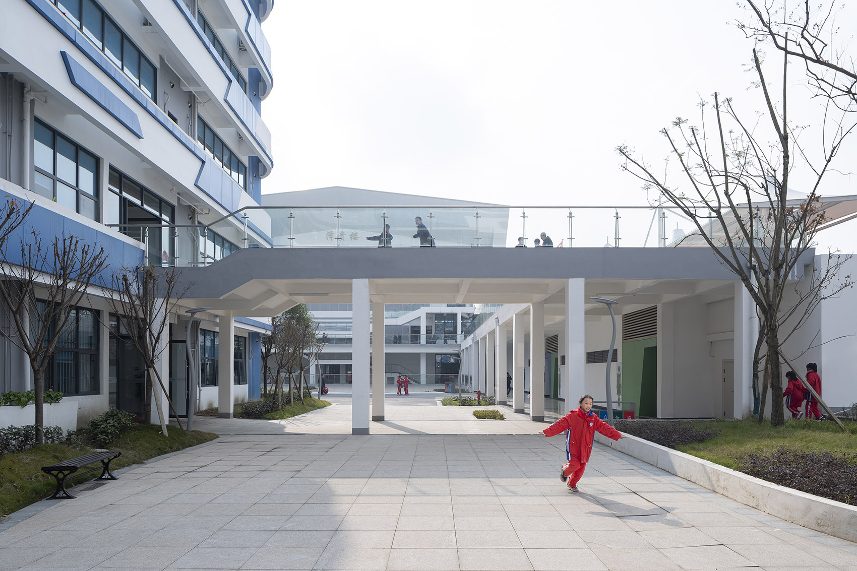 Chengdu New Century Foreign Language School, China by ZZHK Architects ...