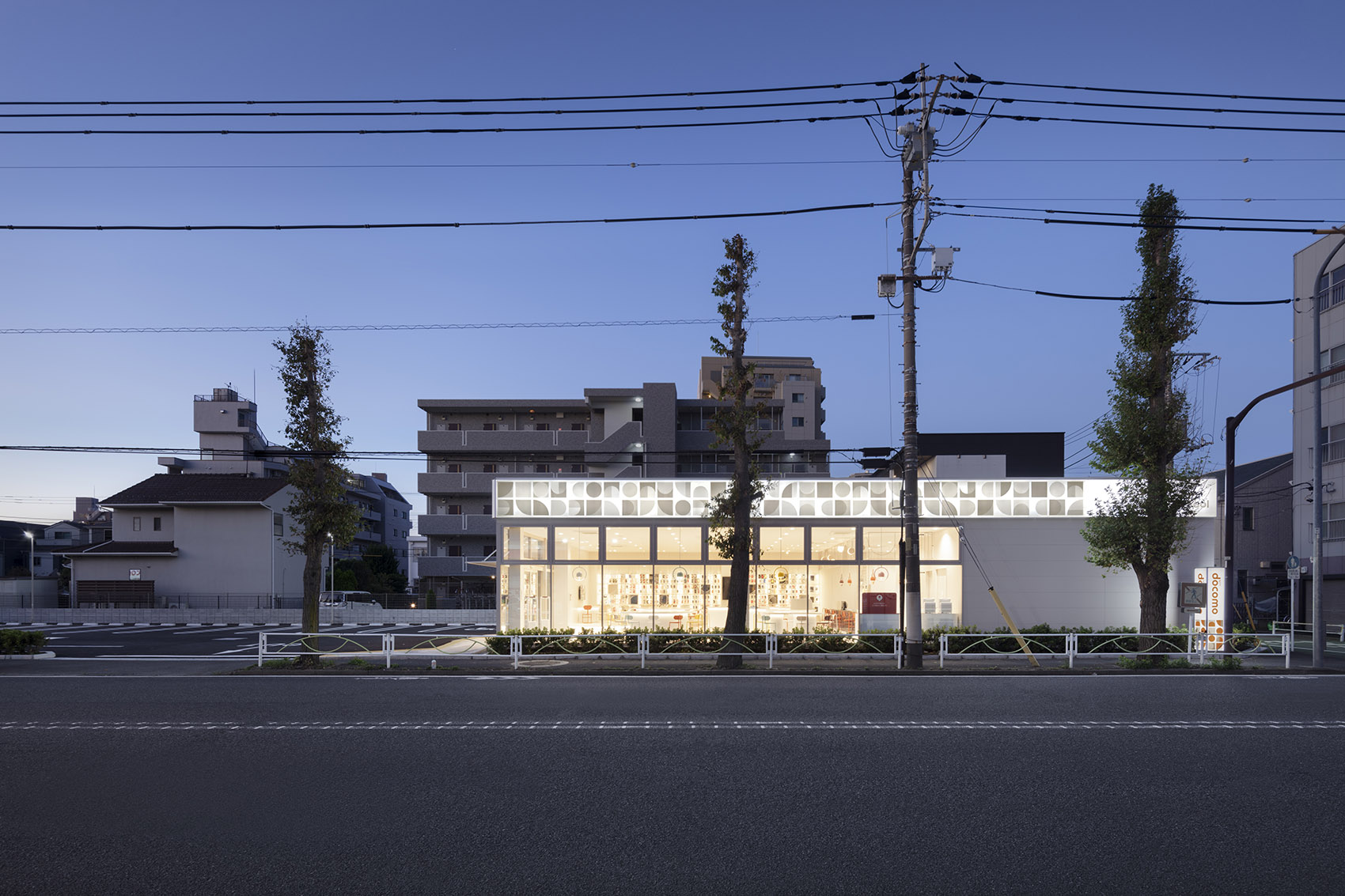 docomo shop + d garden by nendo - 谷德设计网