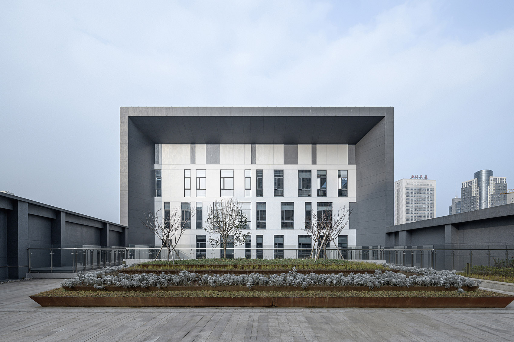 Police business building of Ningbo Customs anti smuggling Bureau, China ...