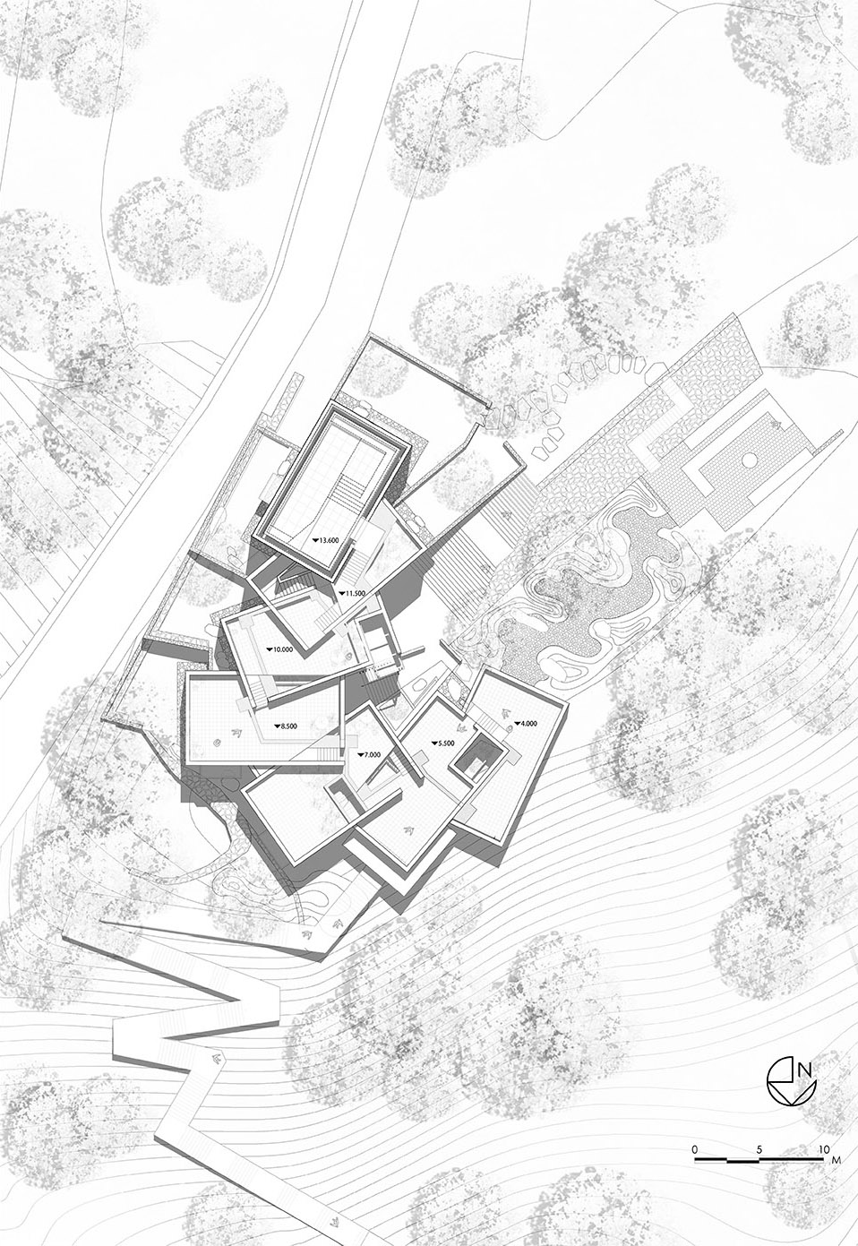Red House, Hunan, China by Su Architects - 谷德设计网