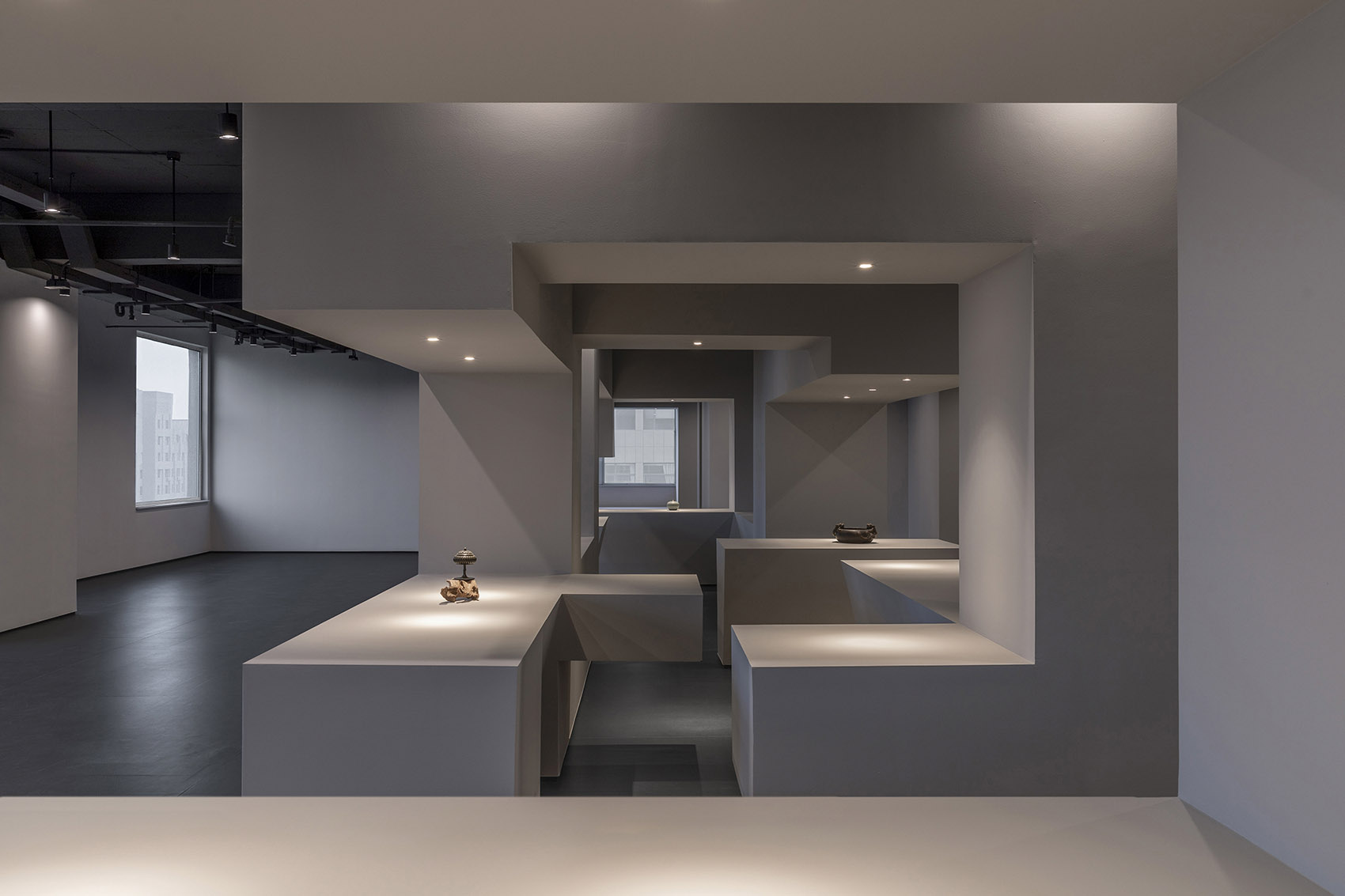 Folding gallery art Center, China by BANDe Architects - 谷德设计网