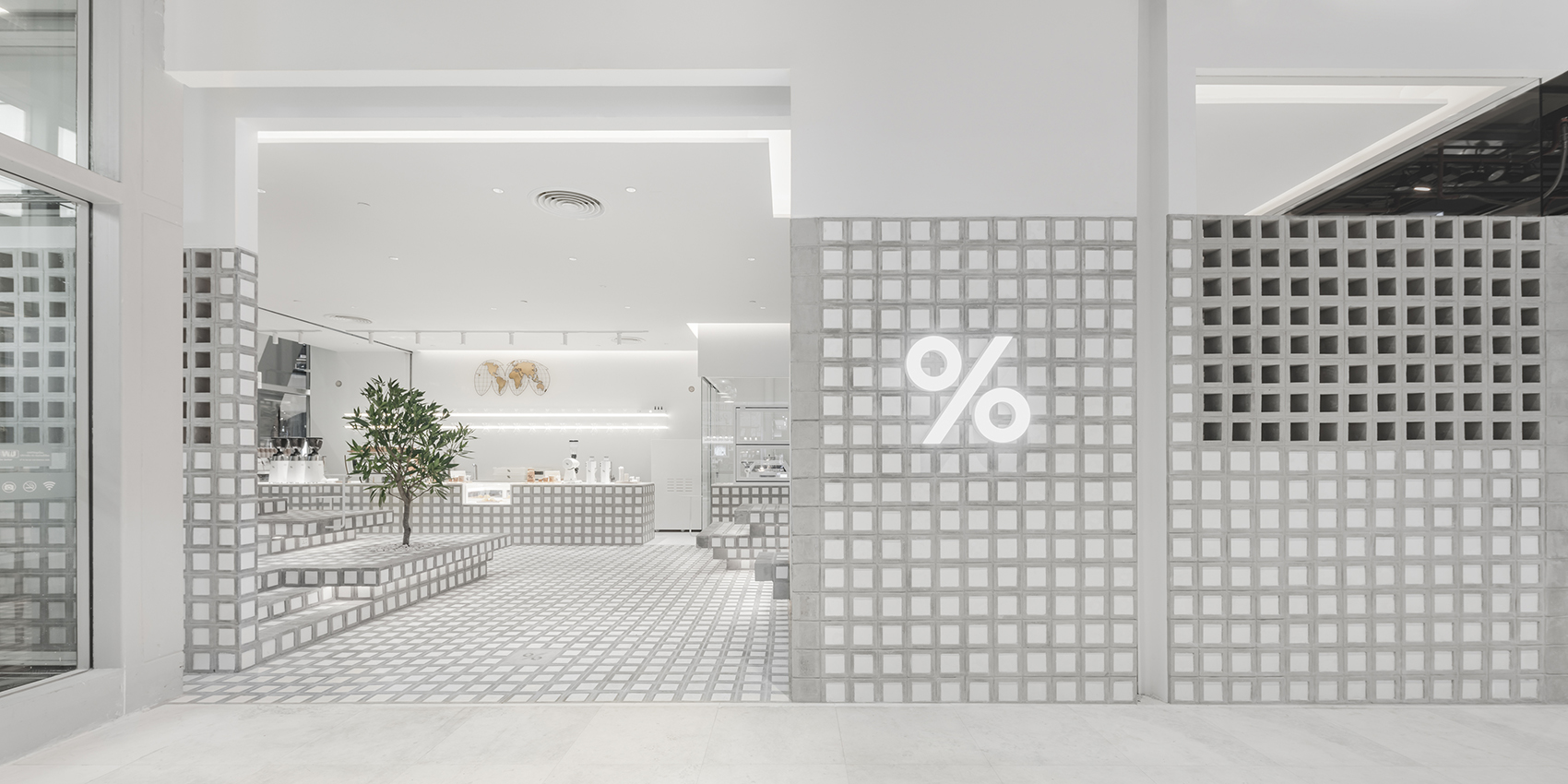 % Arabica Store Bangkok CentralWorld by Studio Precht - 谷德设计网