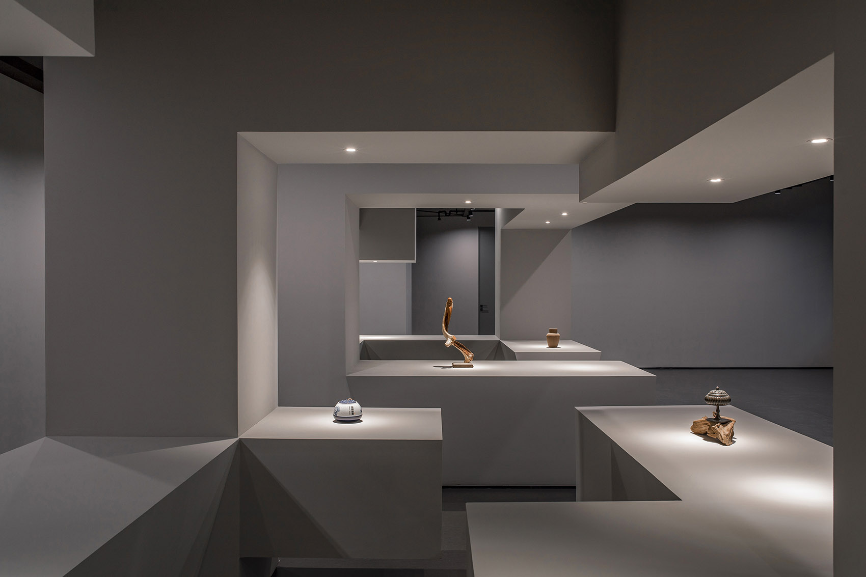 Folding gallery art Center, China by BANDe Architects - 谷德设计网
