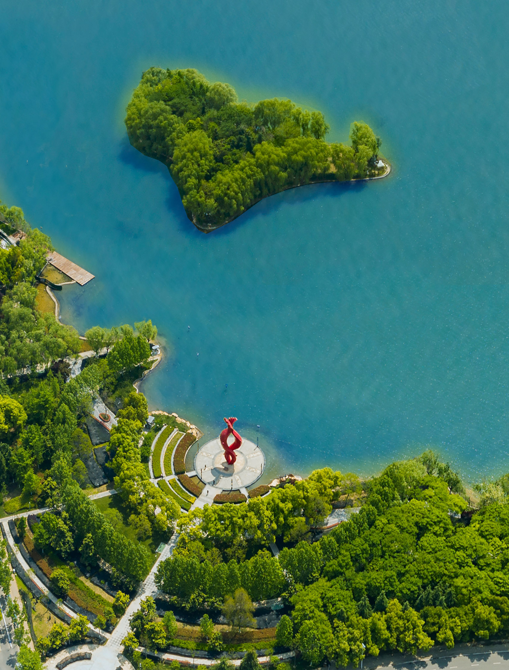 Hefei New Municipal and Culture District Swan Lake Park by L&A Design ...