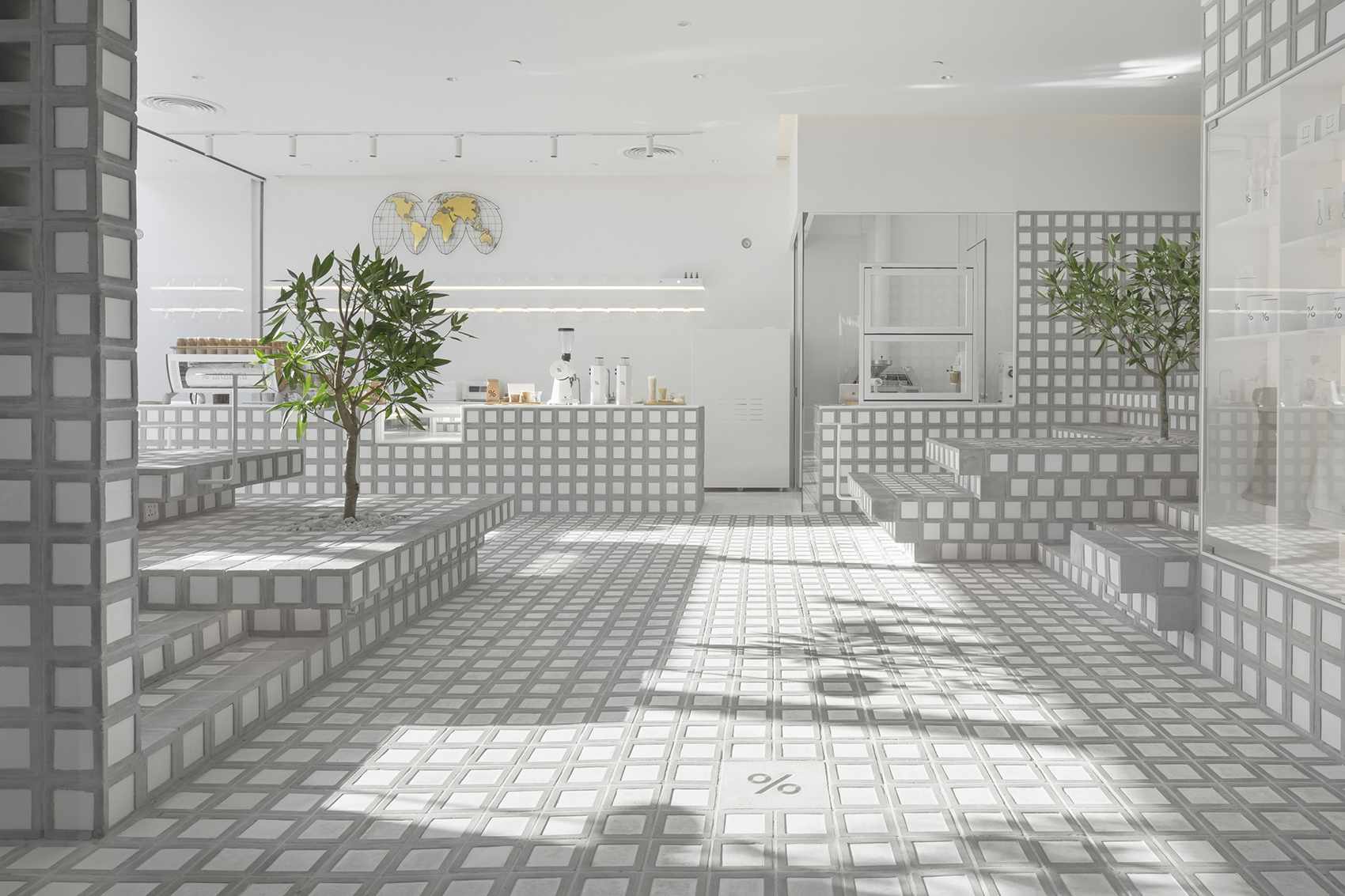 % Arabica Store Bangkok CentralWorld by Studio Precht - 谷德设计网